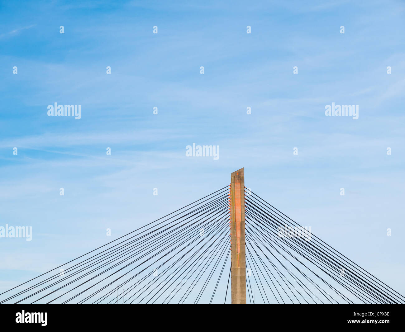 Bridge cables close up hi-res stock photography and images - Alamy