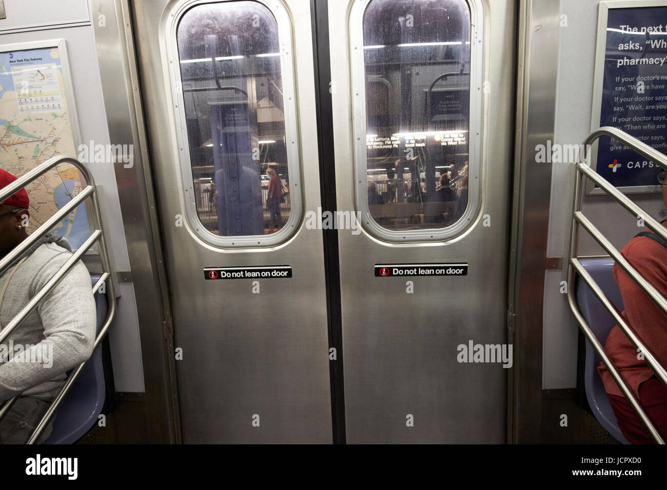 New york city subway car hi-res stock photography and images - Alamy