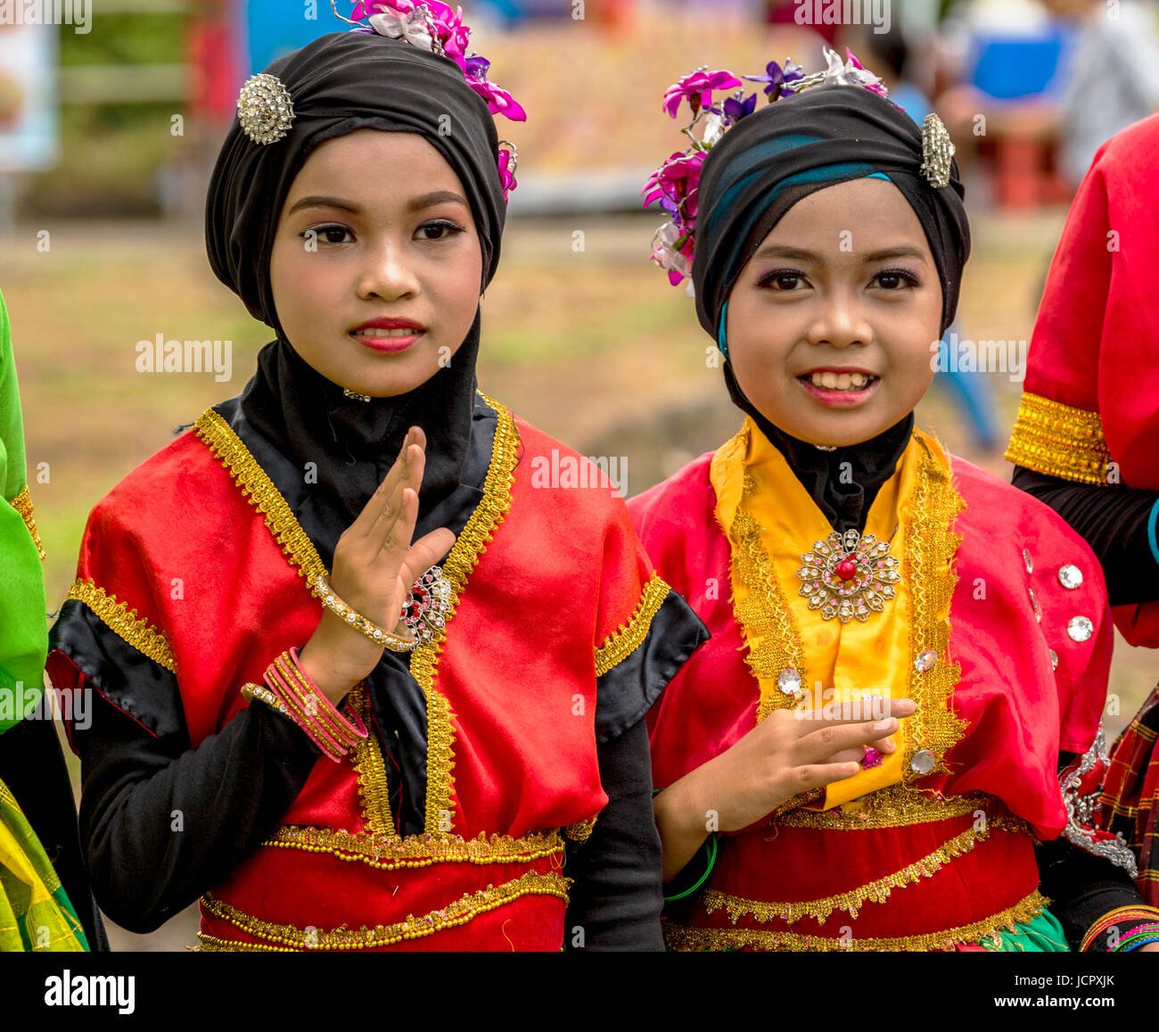 Gathering of the various karazan groups in the area of Sipitang as they ...
