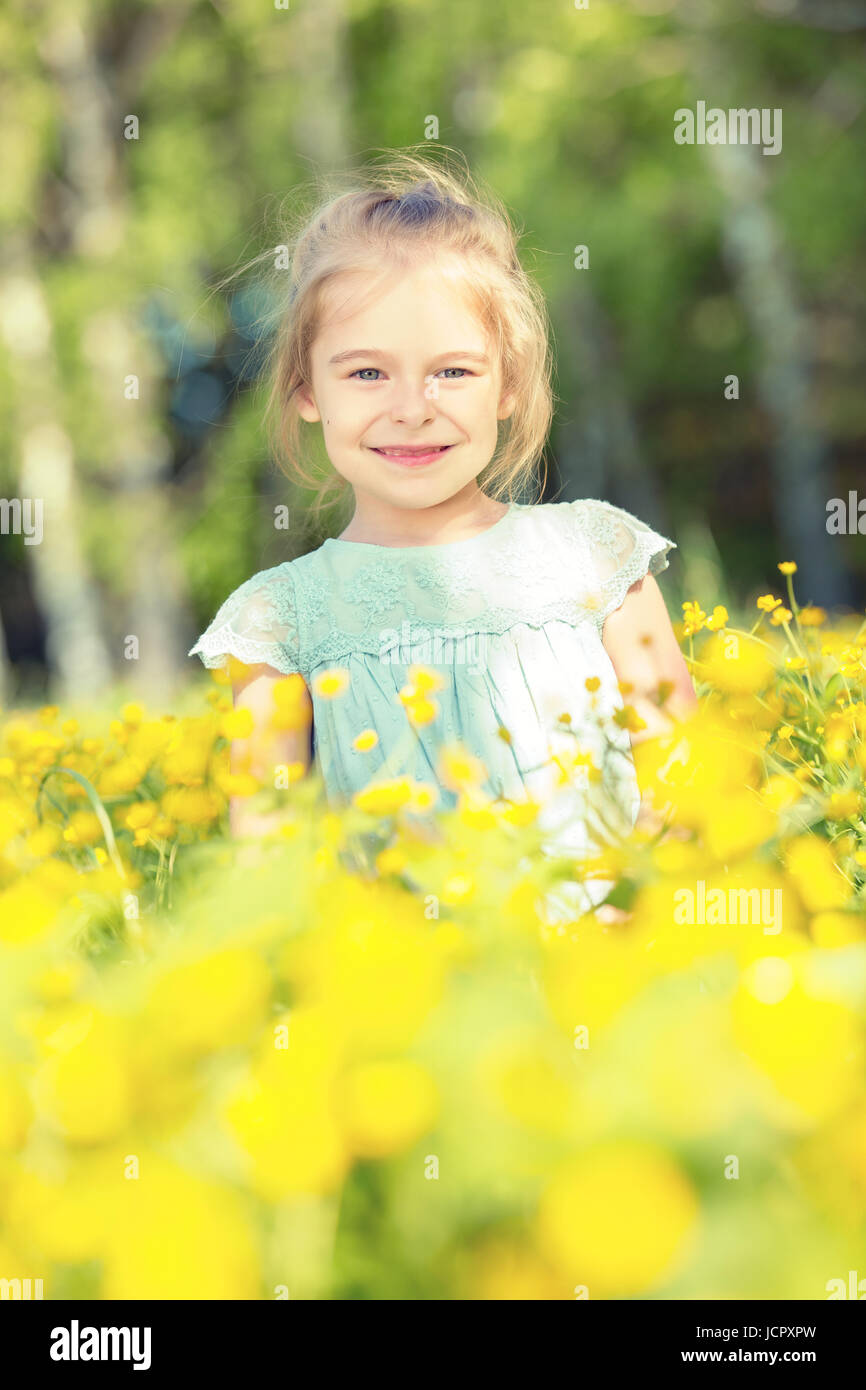 Spring blooming meadow hi-res stock photography and images - Alamy