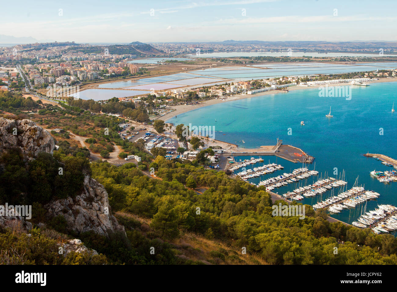 Cagliari poetto beach hi-res stock photography and images - Alamy