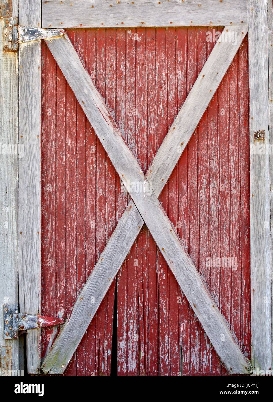 Old barn door Stock Photo - Alamy