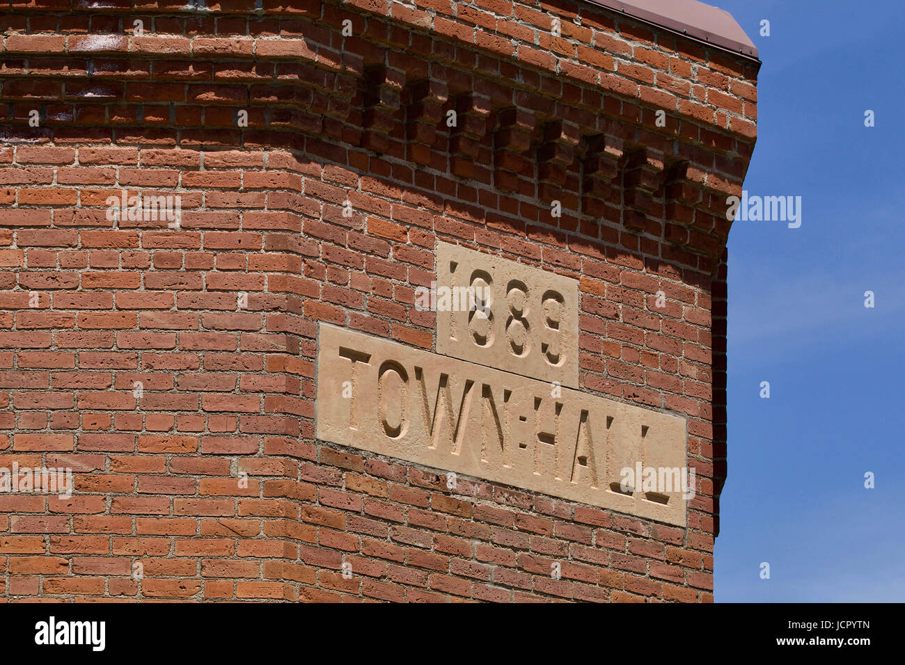 Old brick building facade Stock Photo - Alamy