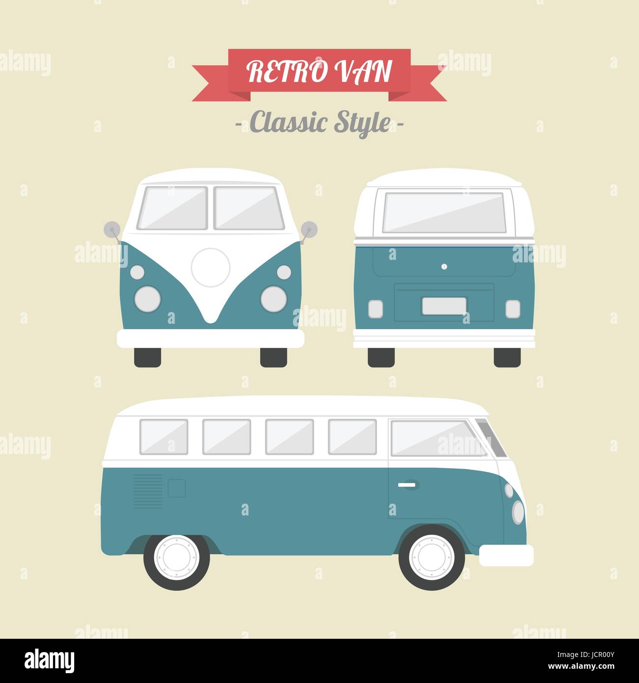 Camper van Stock Vector Images - Alamy