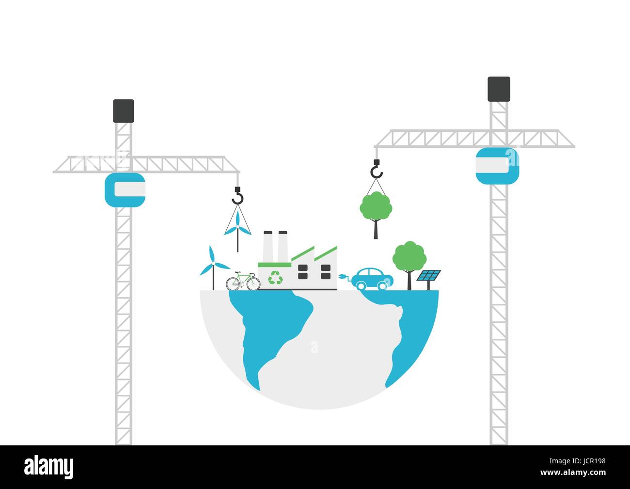 environment construction, we can create the green earth, ecology ...