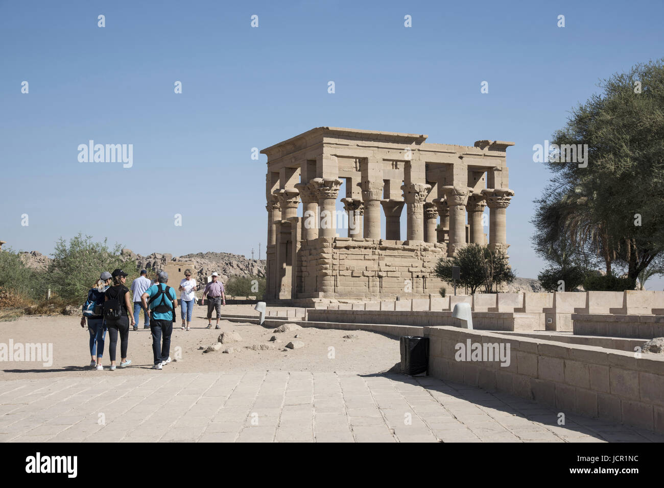 Partial view of Philae temple. Philae Temple was dismantled and ... Partial view of Philae temple. Philae Temple was dismantled and ...
