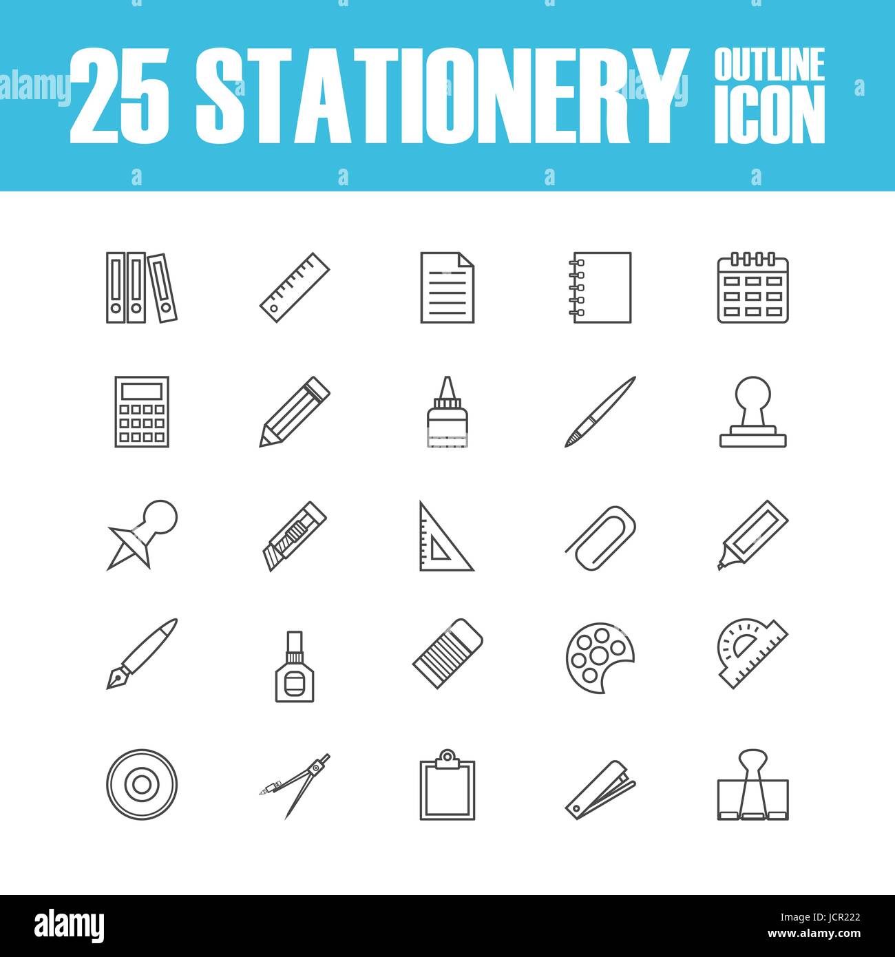 Calculator pencil icon outline Stock Vector Images - Alamy