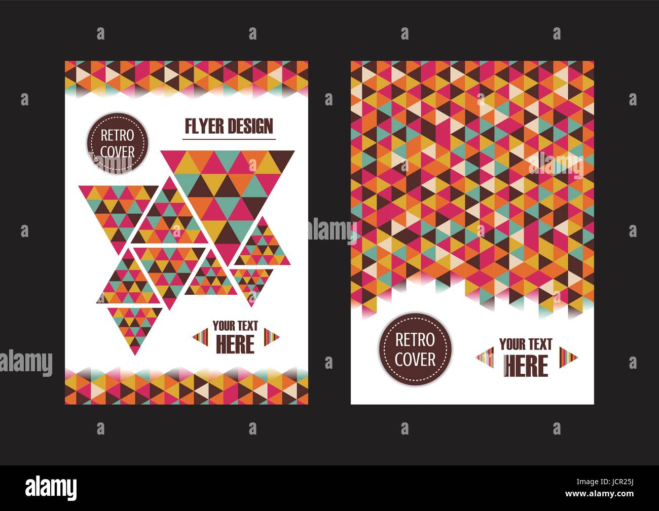 Retro flyer hi-res stock photography and images - Alamy