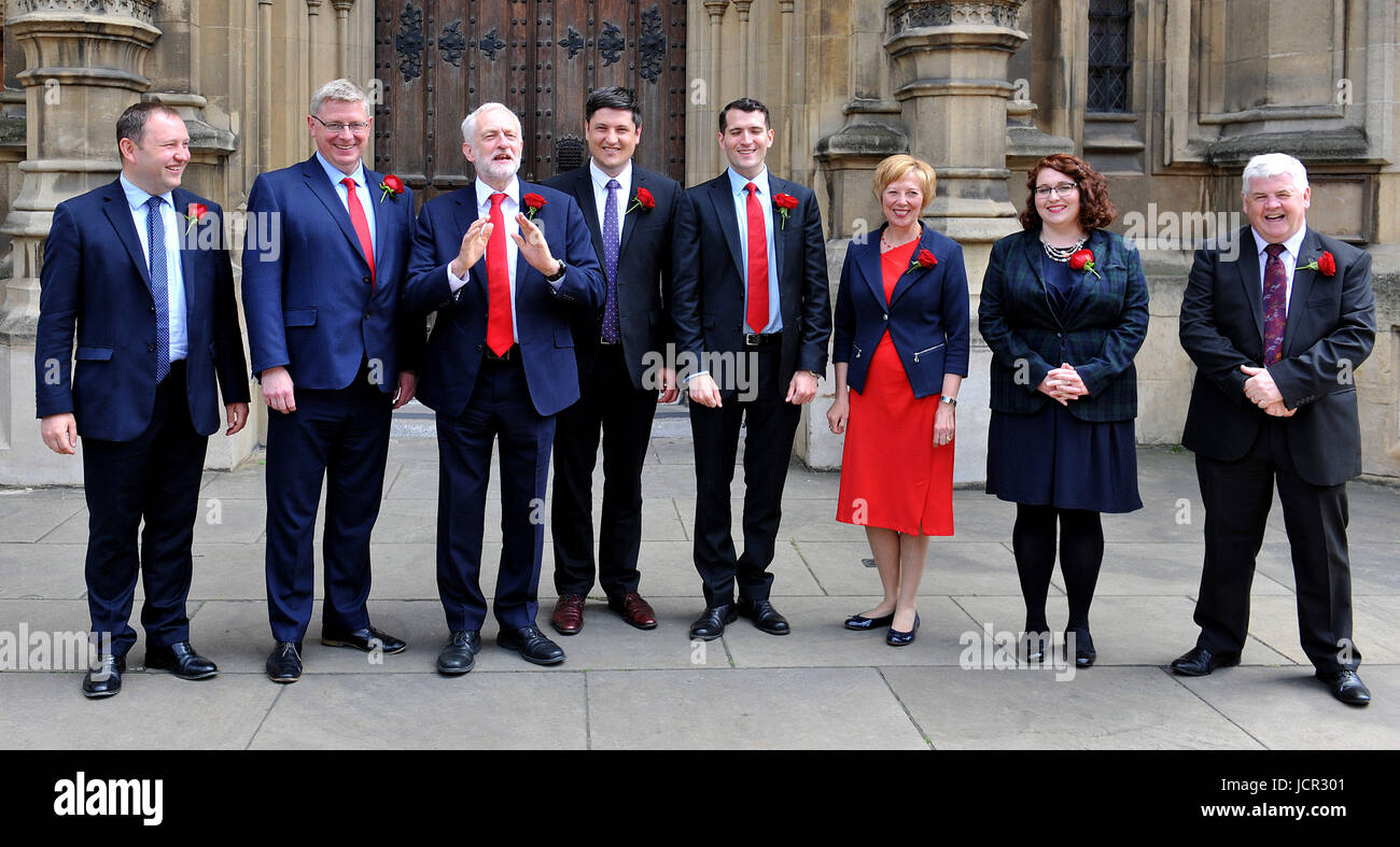 Scottish labour mps left to right martin whitfield hi-res stock ...