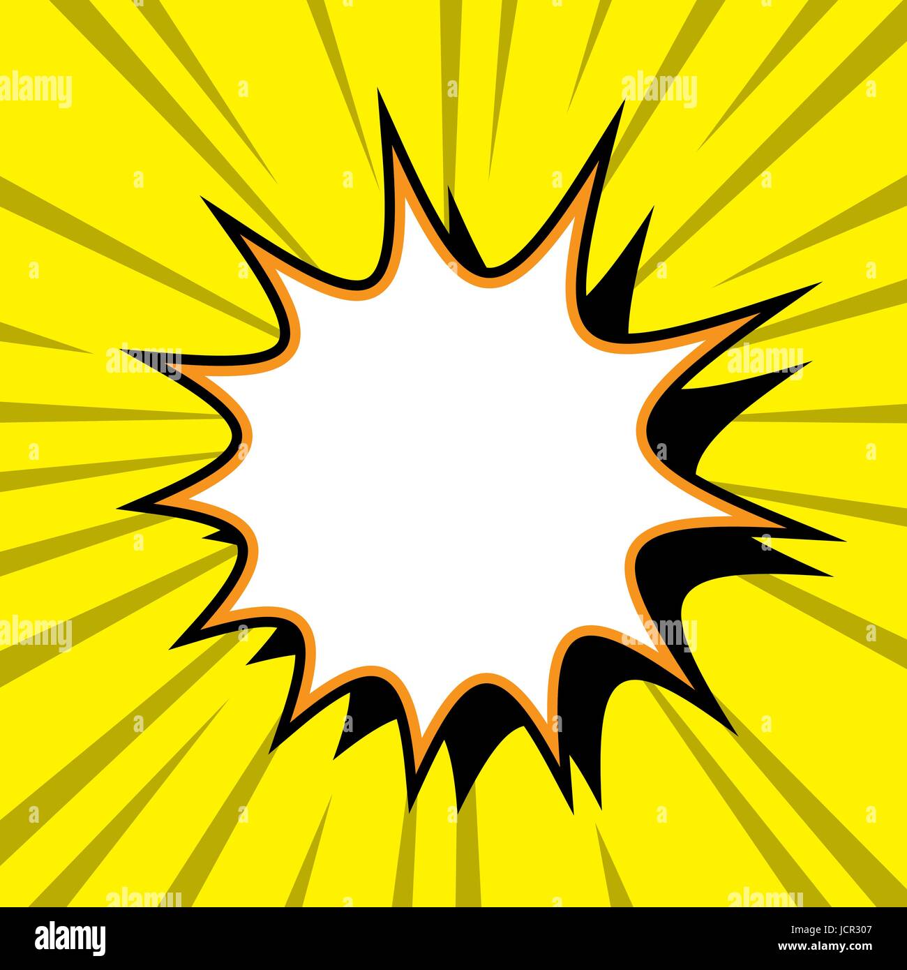 Cartoon Explosion Background