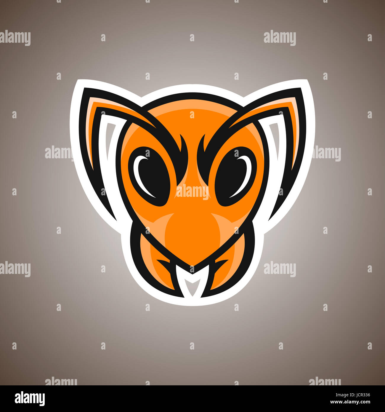 Vector illustration of ant. Sport mascot Stock Photo - Alamy