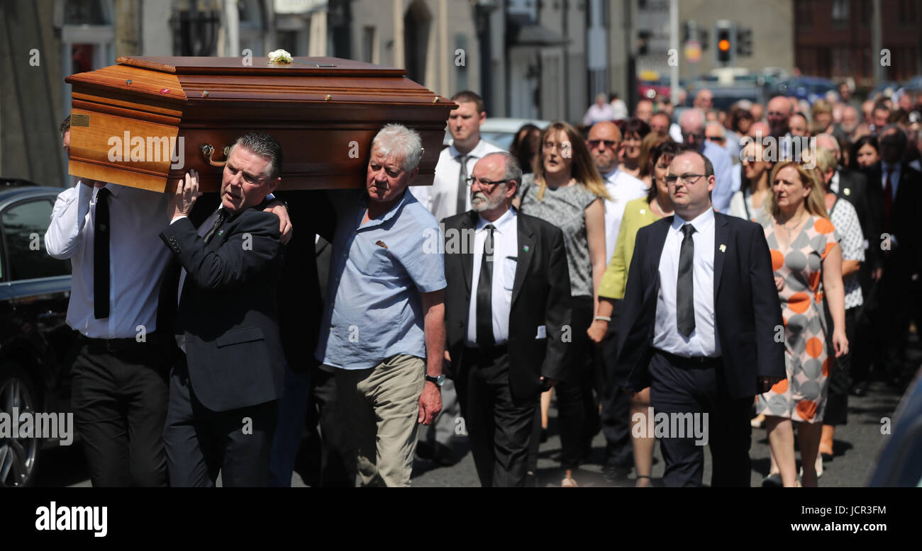 The funeral of Disappeared victim Seamus Ruddy takes place at St ...