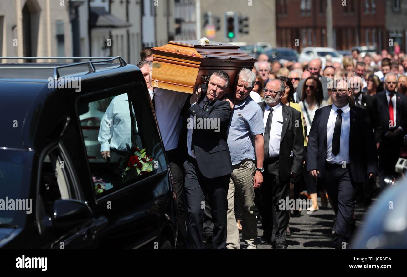 The funeral of Disappeared victim Seamus Ruddy takes place at St ...