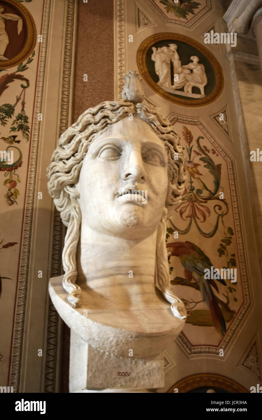 Sculpture in the Borghese Collection in Villa Borghese Rome Italy Stock ...