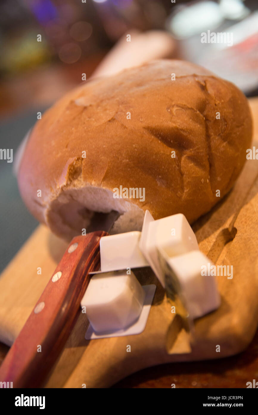 Complimentary Bread Served at Restaurants Stock Photo - Alamy