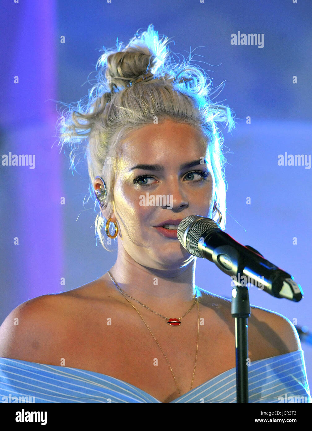 Anne-Marie performs during the live broadcast of the final of BBC Radio ...