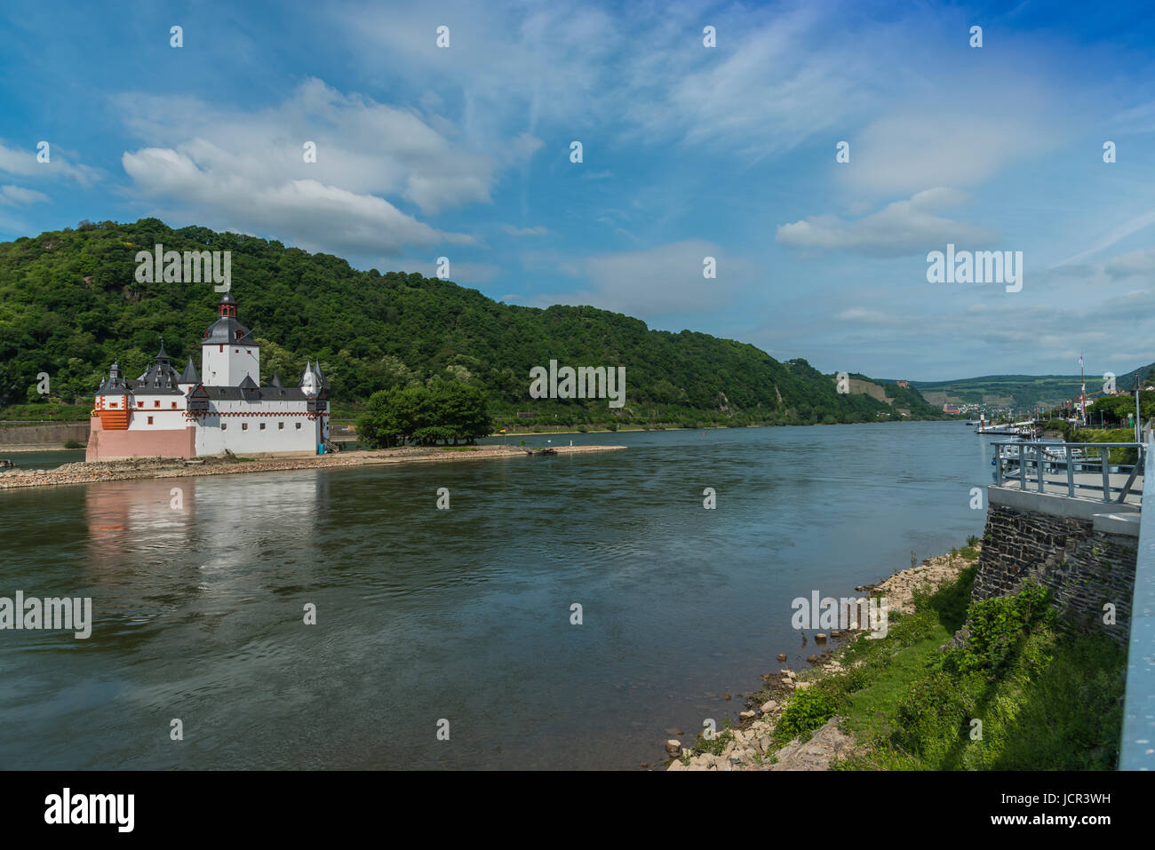 Castle Pfalzgrafenstein, Kaub Stock Photo - Alamy
