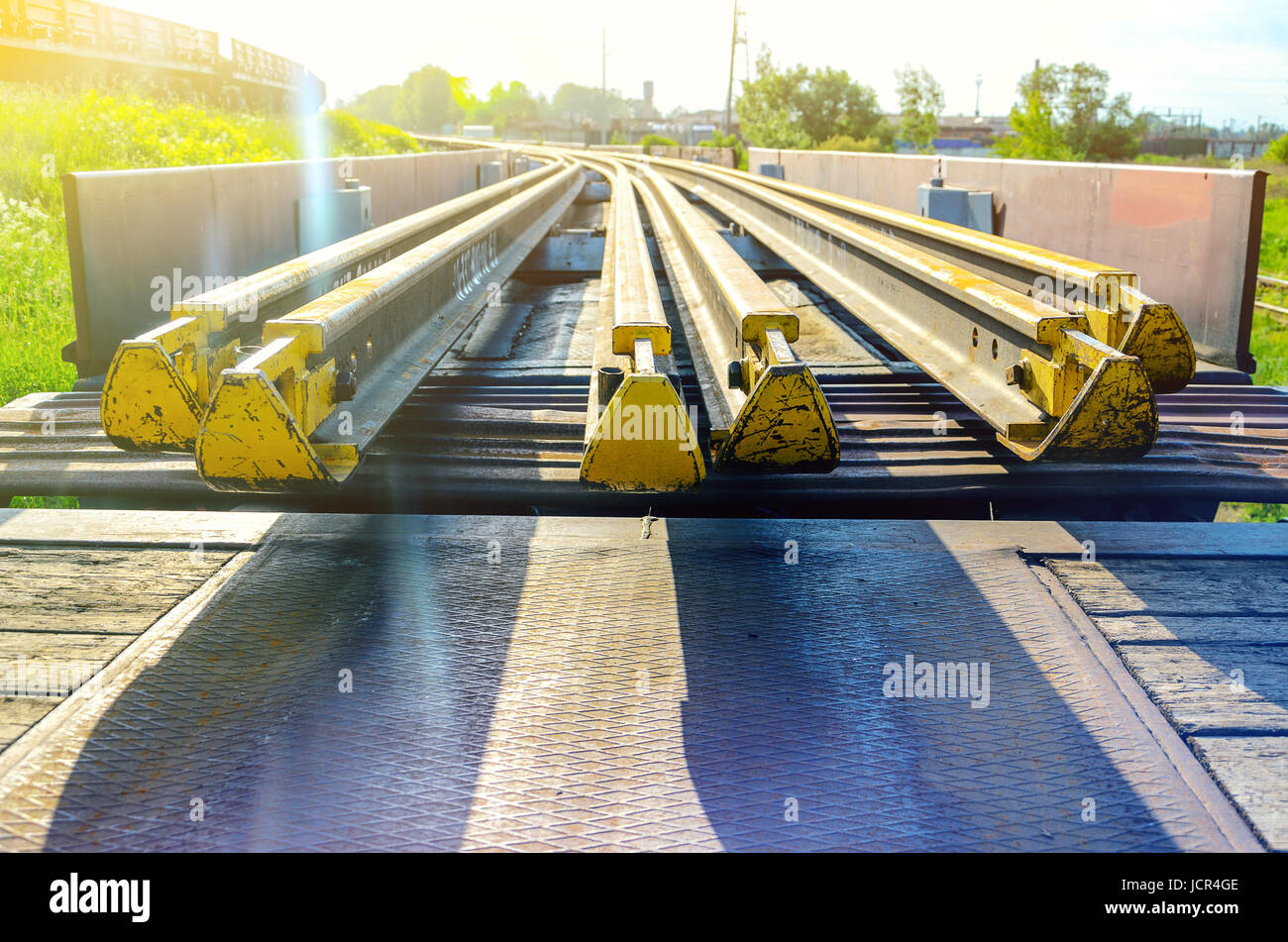 New elements on rails hi-res stock photography and images - Alamy