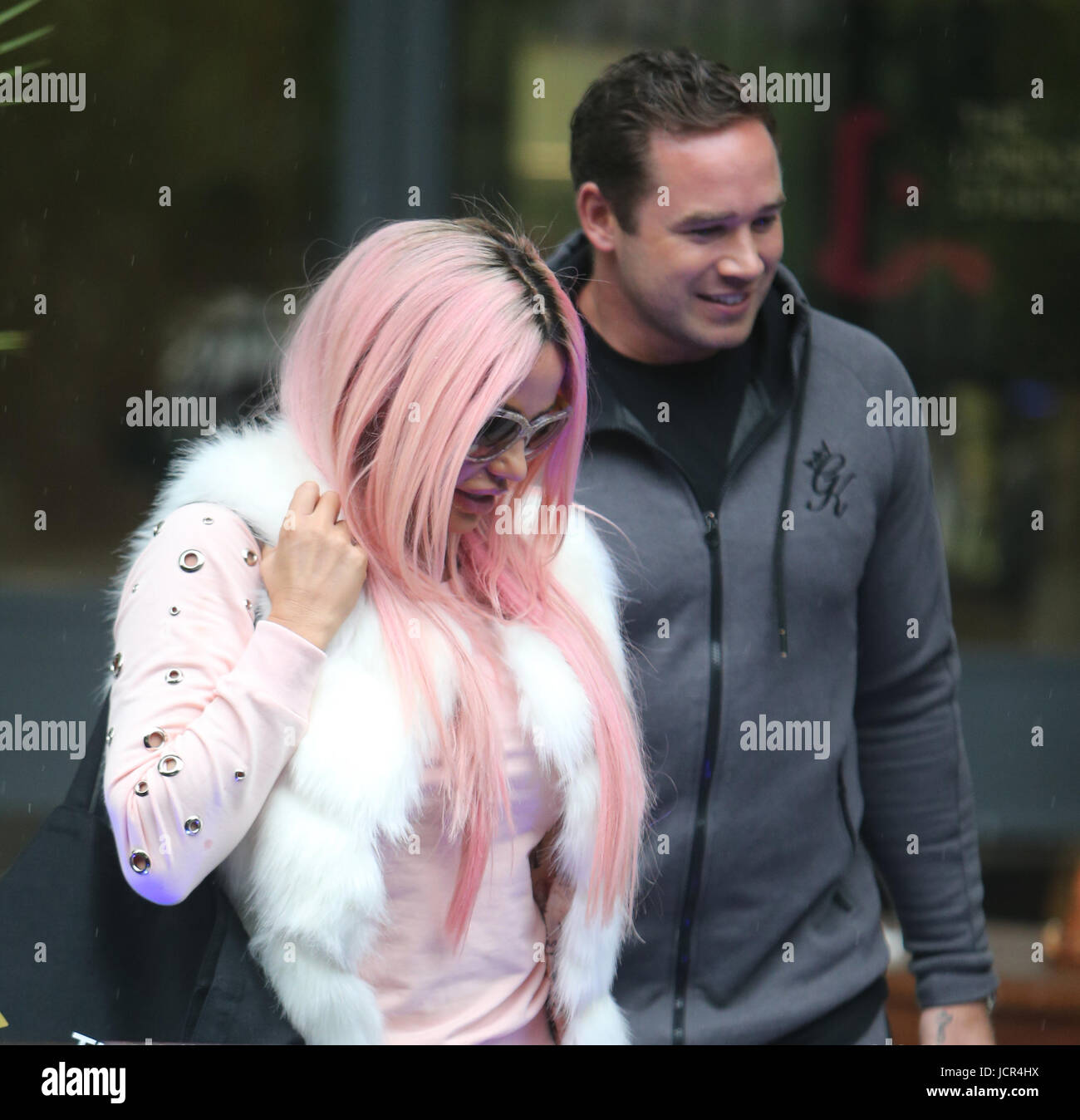 Katie Price and husband Kieran Hayler outside ITV Studios Featuring ...