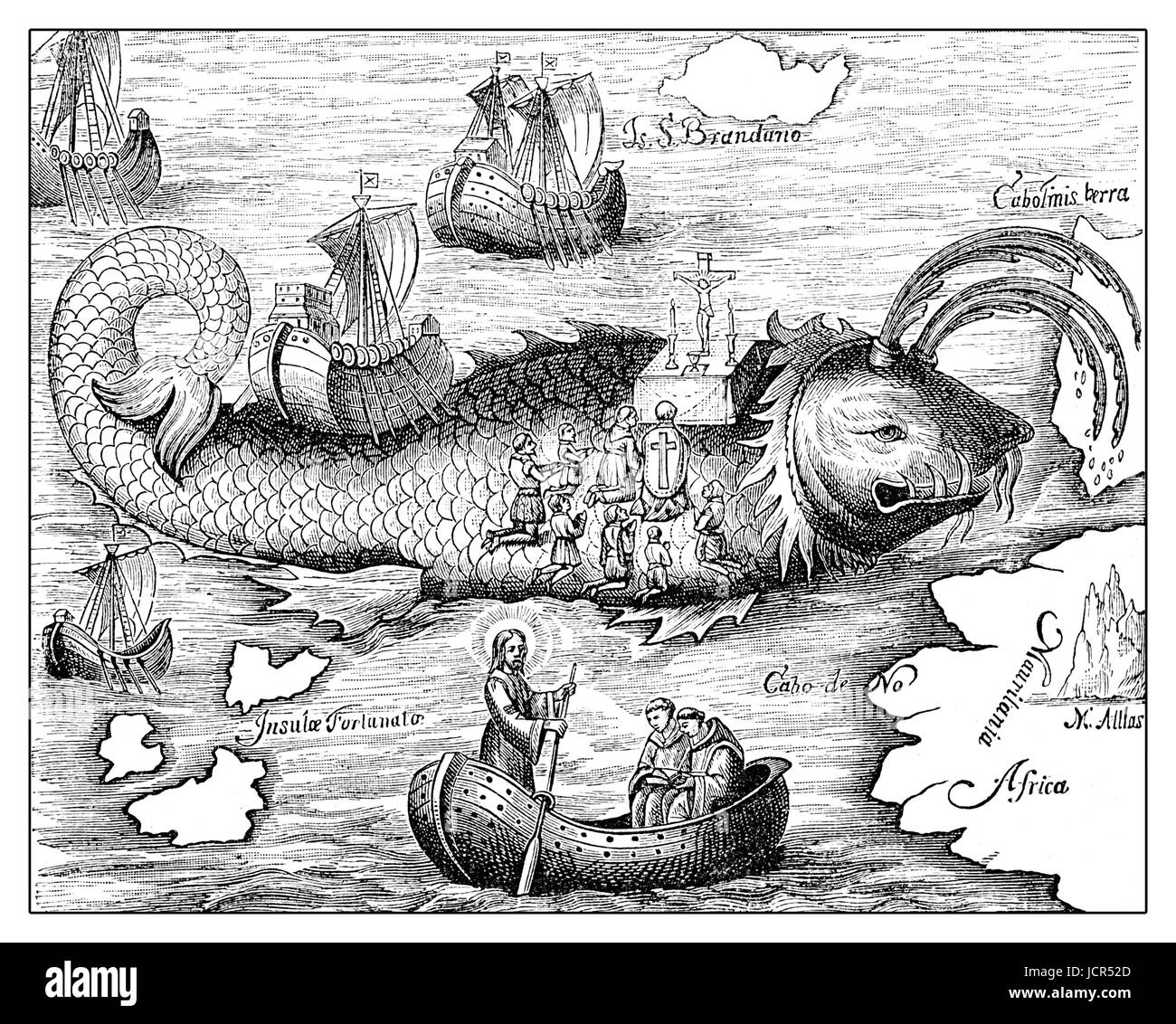 Ship on tropical island Cut Out Stock Images & Pictures - Alamy