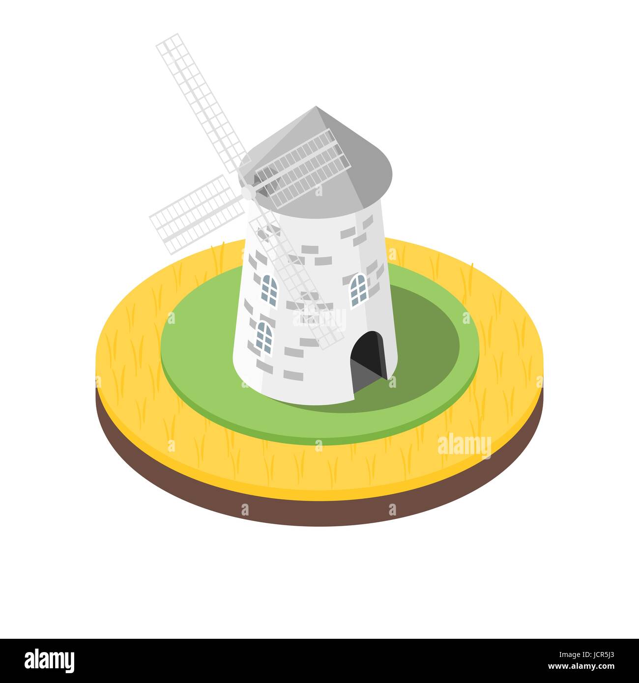 Wheat on field countryside Cut Out Stock Images & Pictures - Alamy