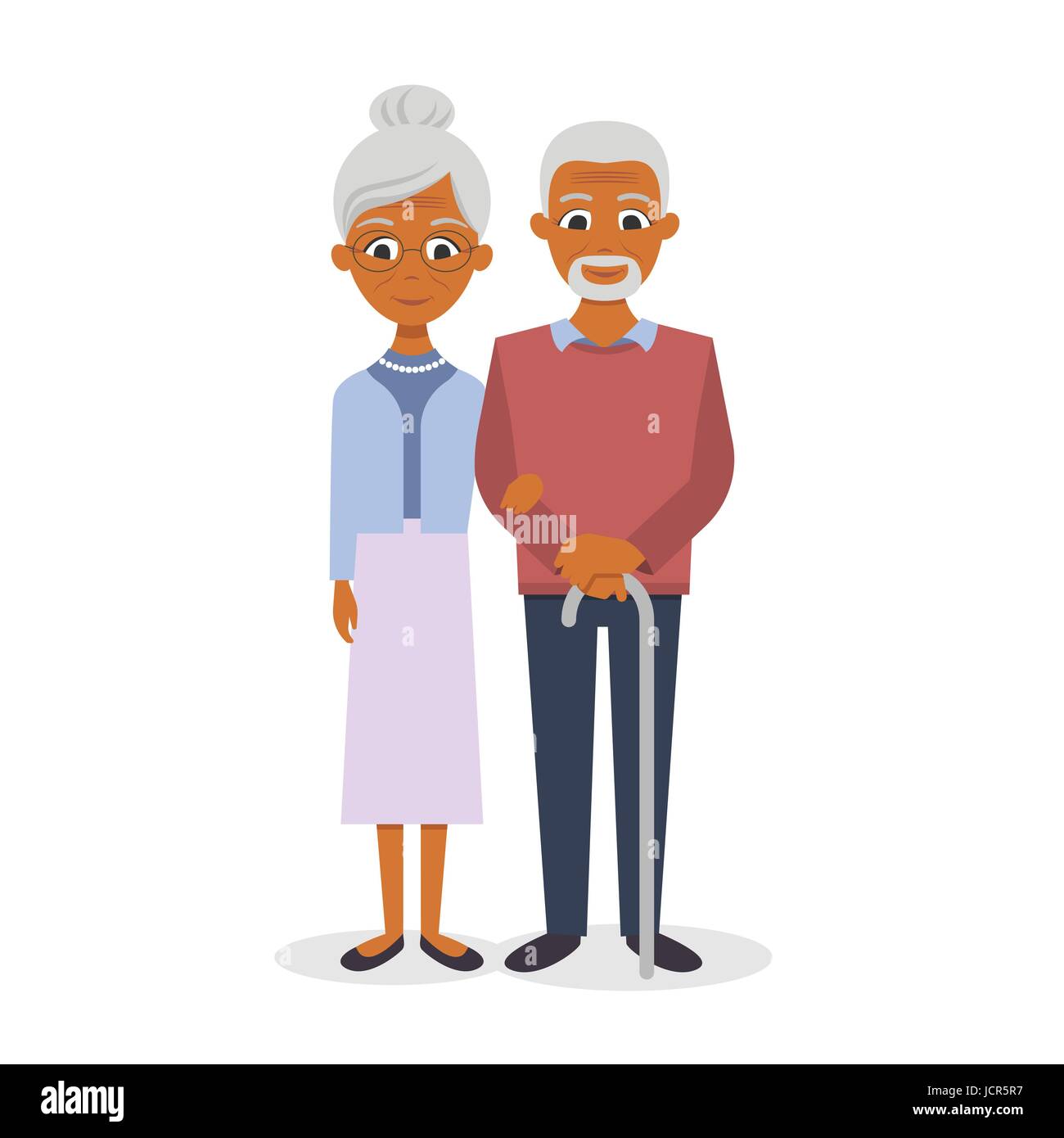 Senior man happy expression Stock Vector Images - Alamy