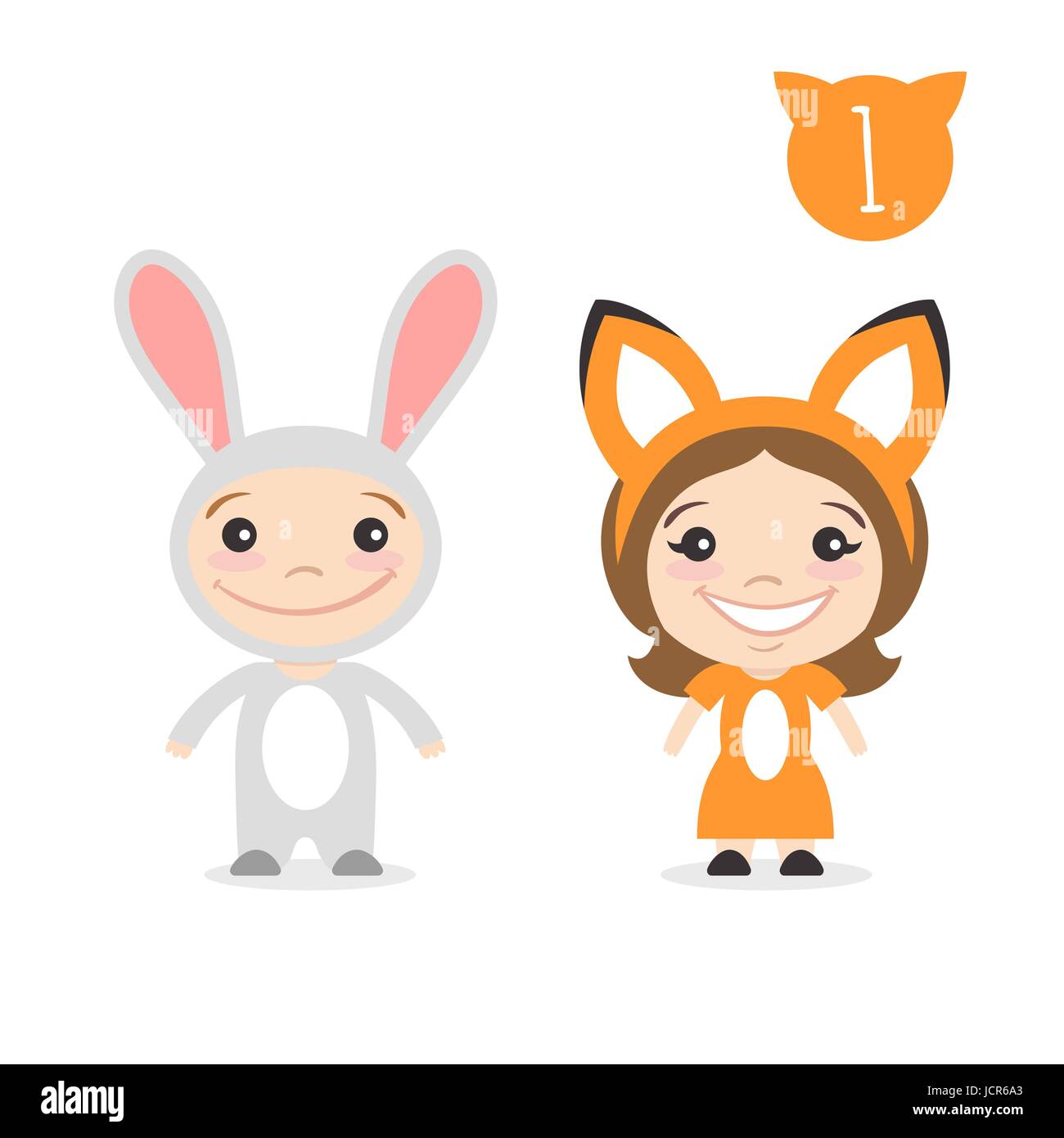 Cartoon fox man hi-res stock photography and images - Alamy