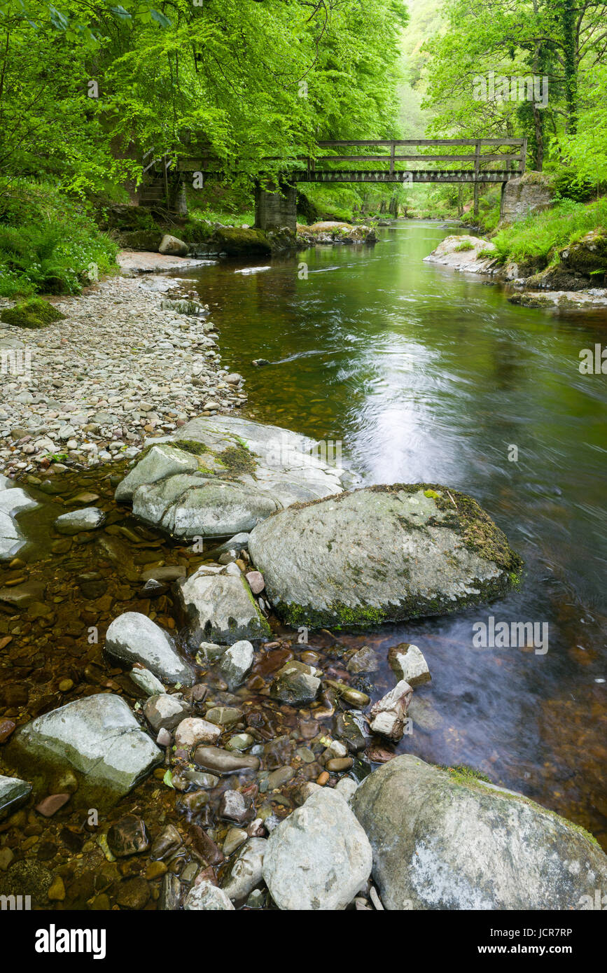 Watersmeet, lynmouth, devon hi-res stock photography and images - Alamy