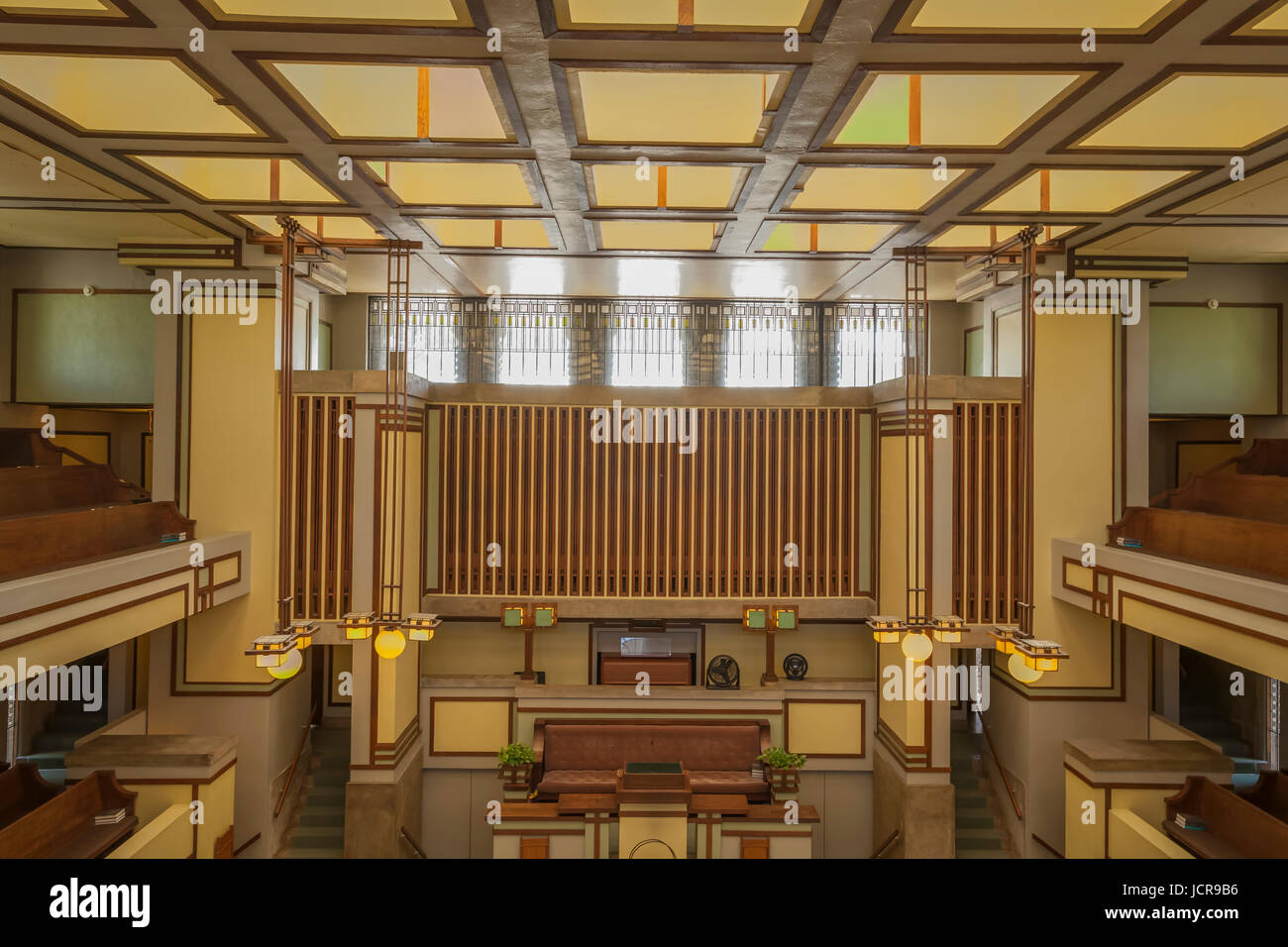 Frank lloyd wright church design hi-res stock photography and images ...