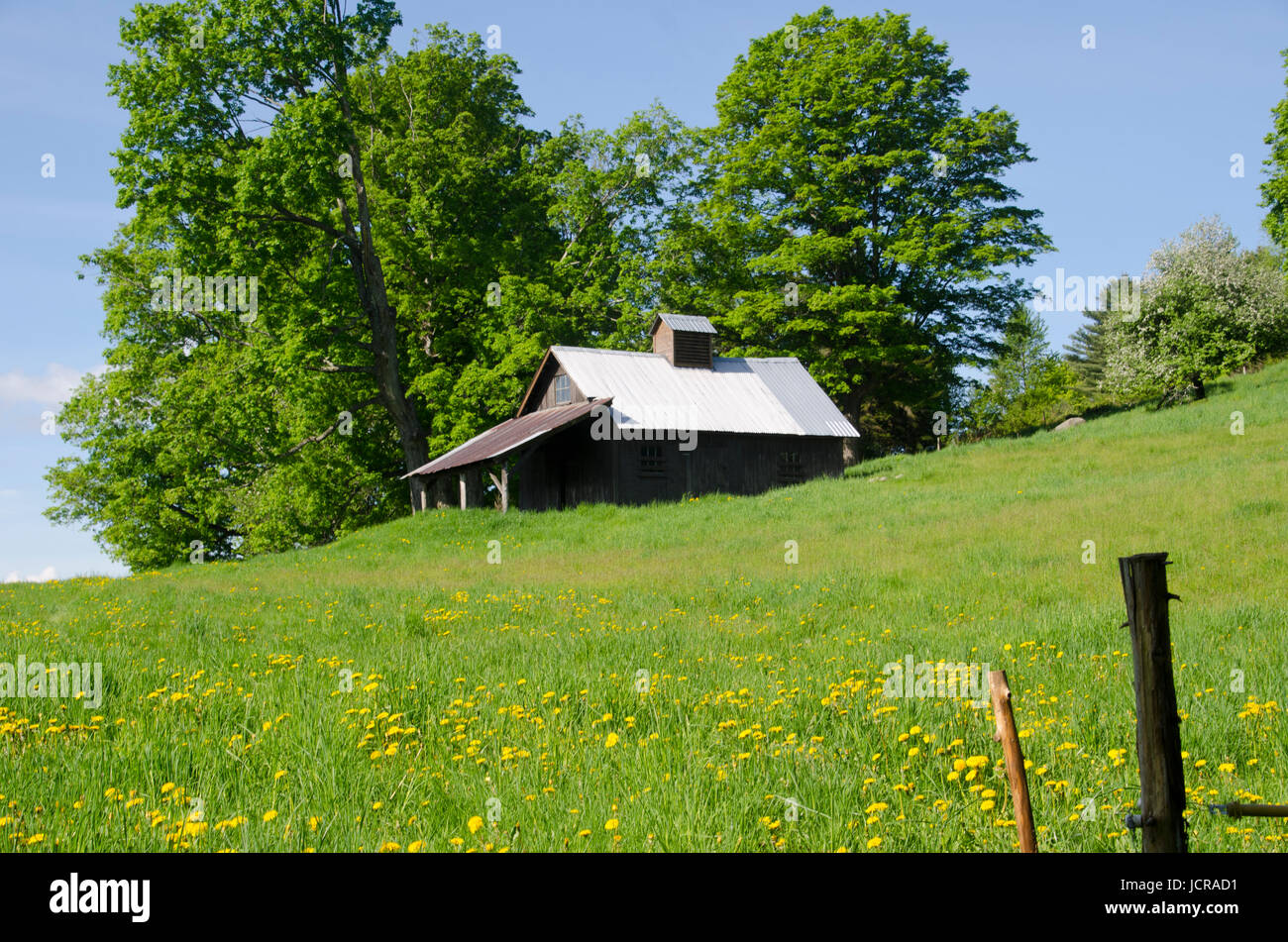 Old maple house Peacham Vermont, USA Stock Photo - Alamy