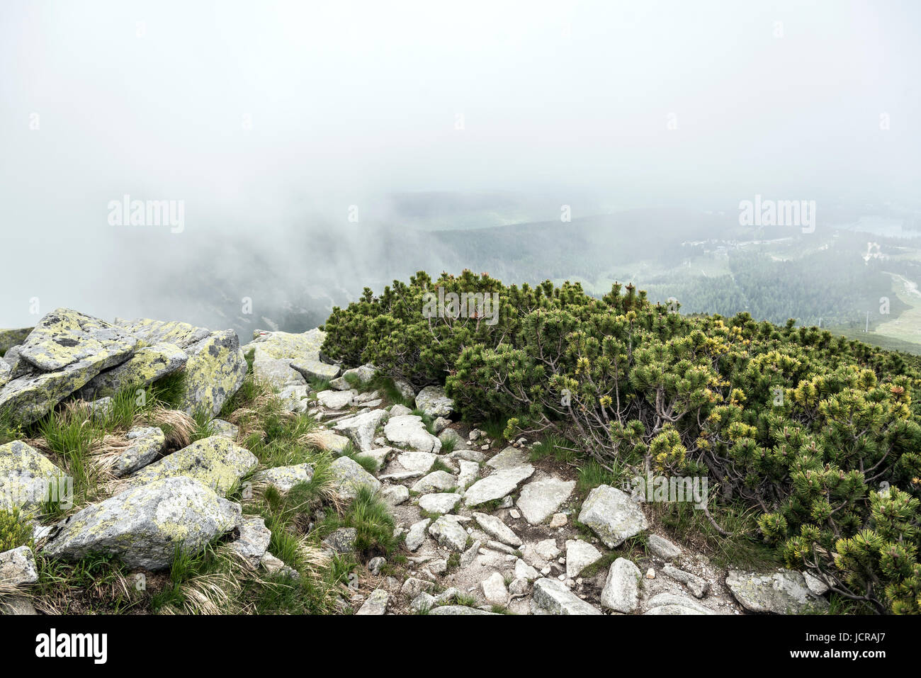 Stone Paths to Highlands. Tatra Mountains - Slovakia Stock Photo - Alamy