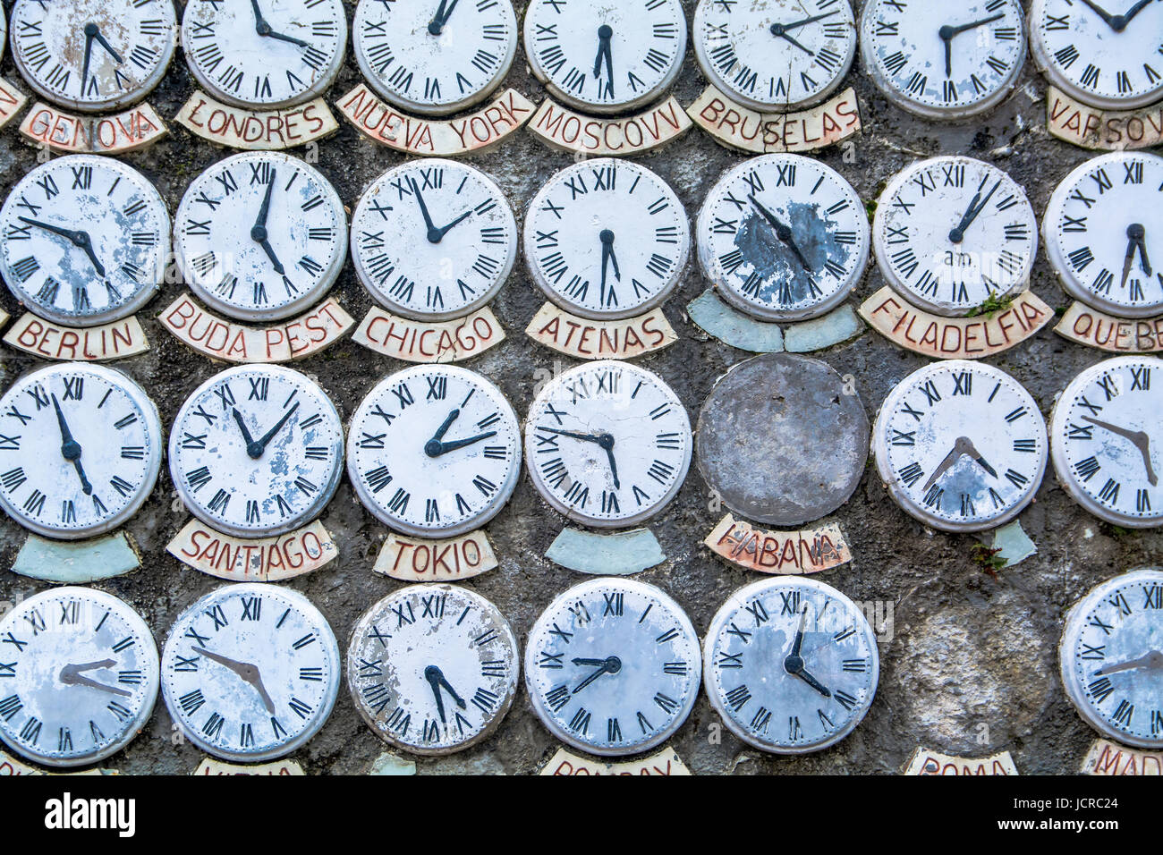 World clocks hi-res stock photography and images - Alamy