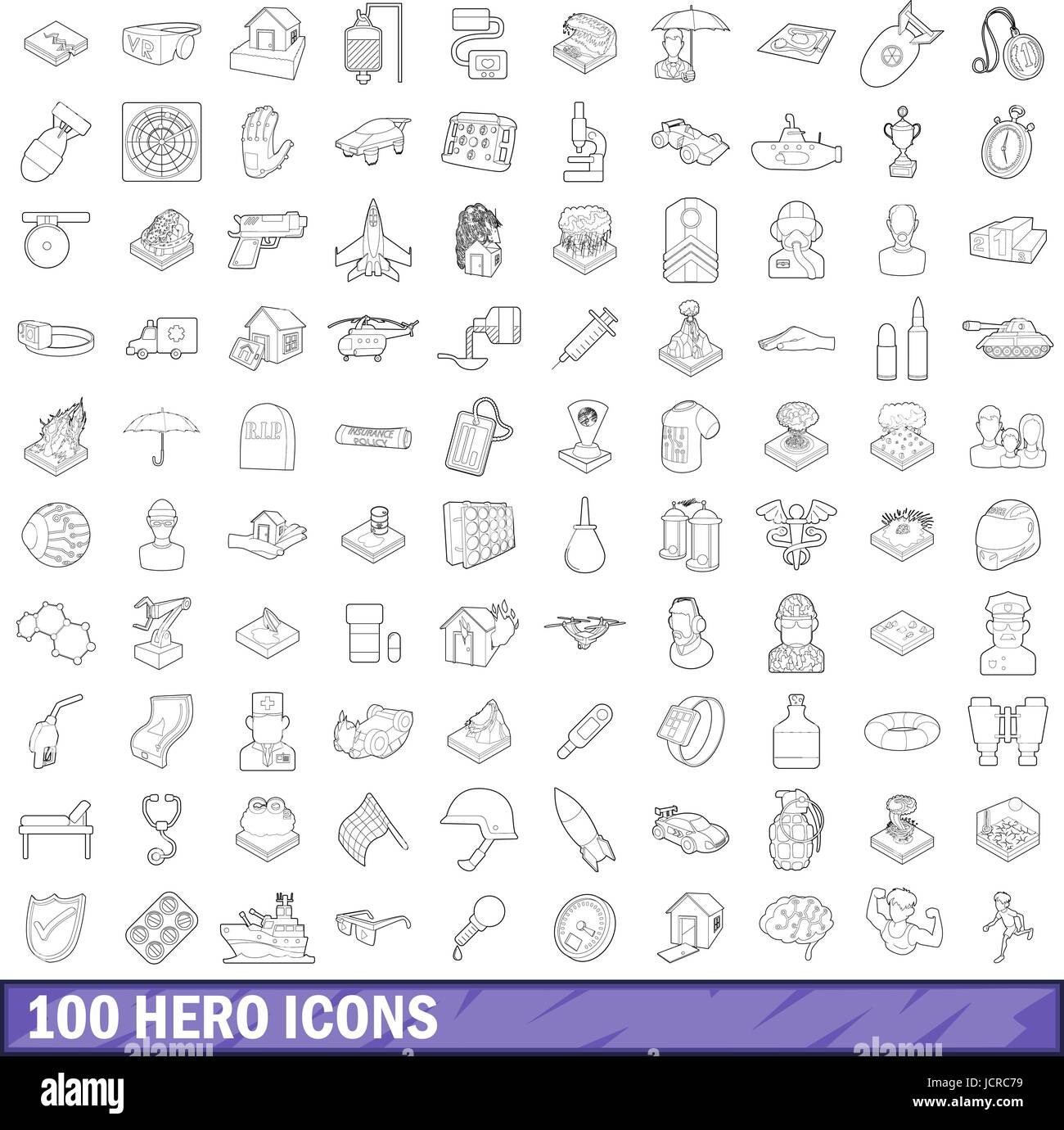 Superhero flying outline hi-res stock photography and images - Alamy