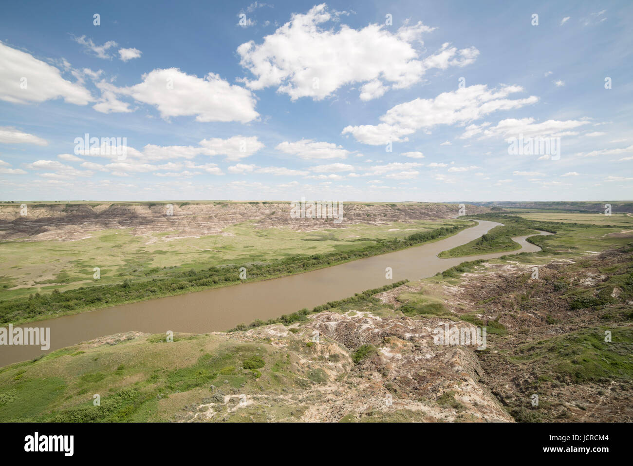 Red deer river canyon hi-res stock photography and images - Alamy