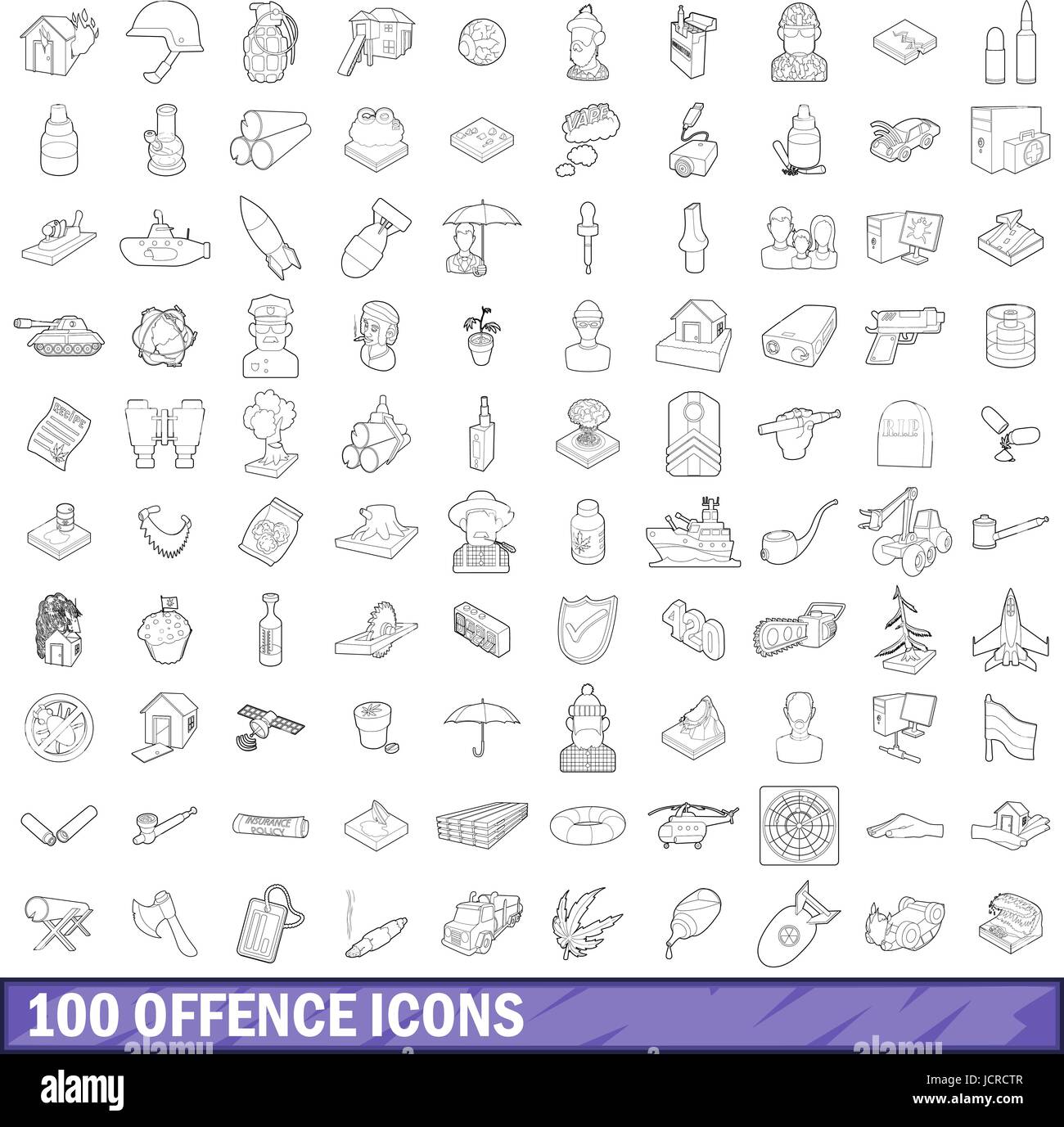 Sad offence Stock Vector Images - Alamy