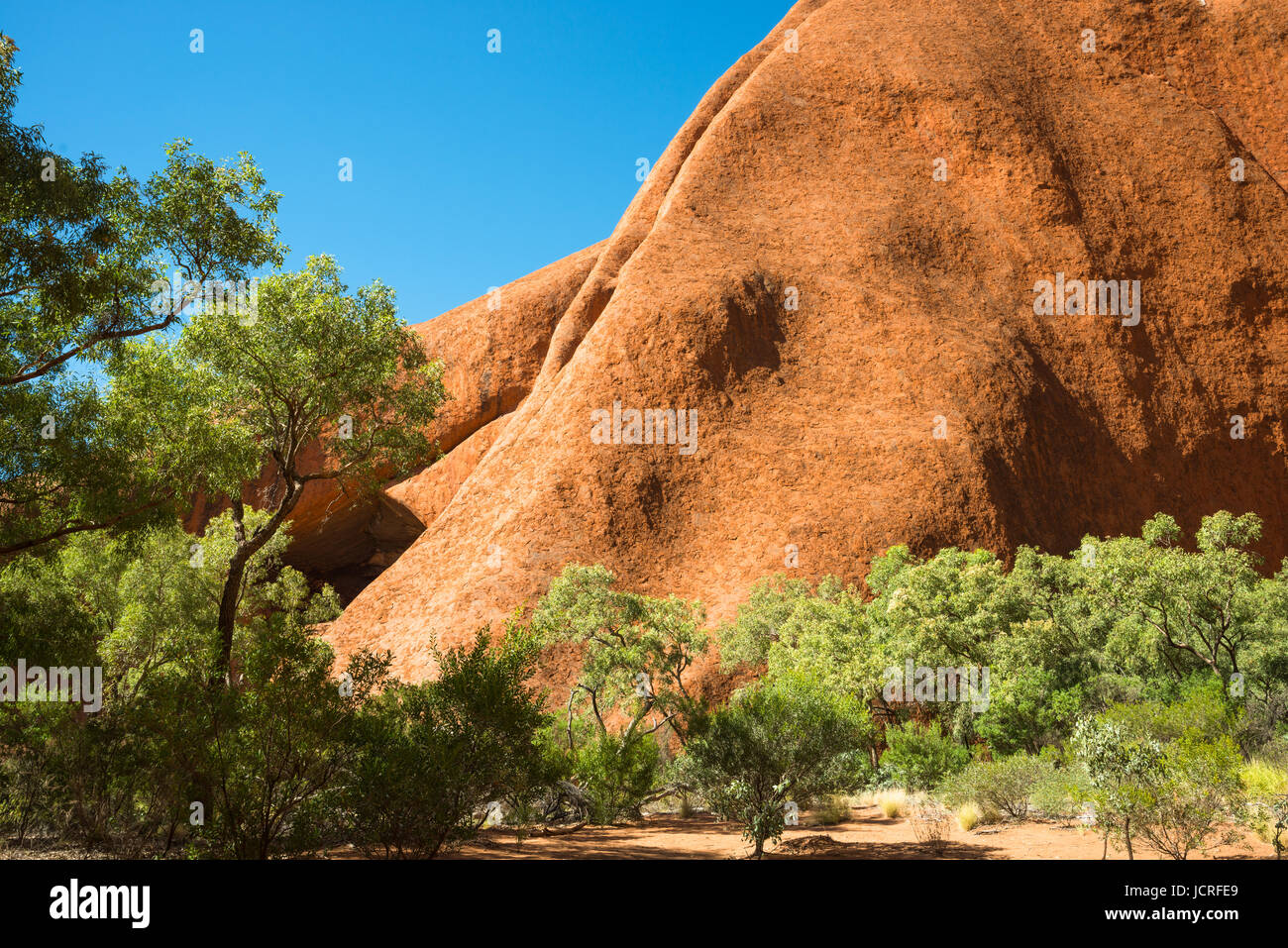 Uluru close up detail. Red centre, Northern Territory. Australia Stock ...