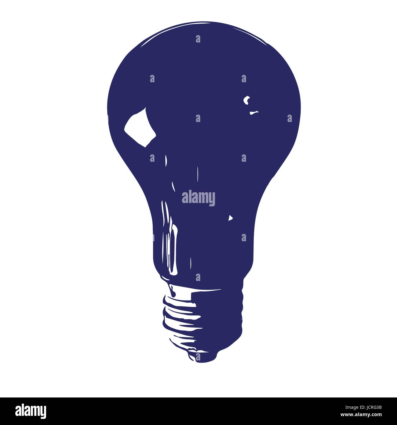 lightbulb vector illustration Stock Vector Image & Art - Alamy