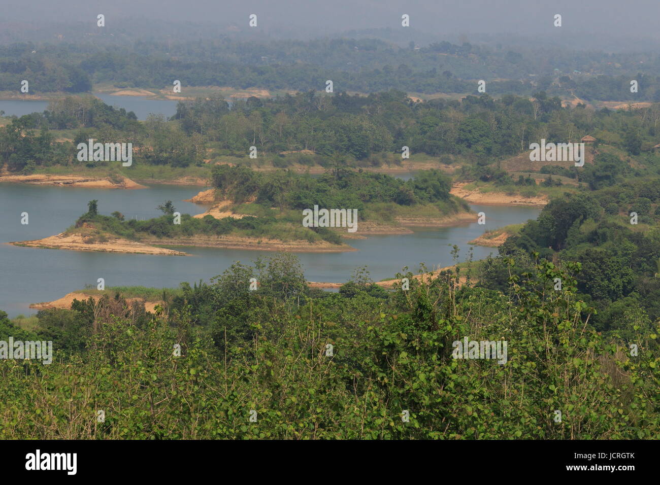 Beauty of Kaptai Lake in Rangamati, Chittagong, Bangladesh Stock Photo ...