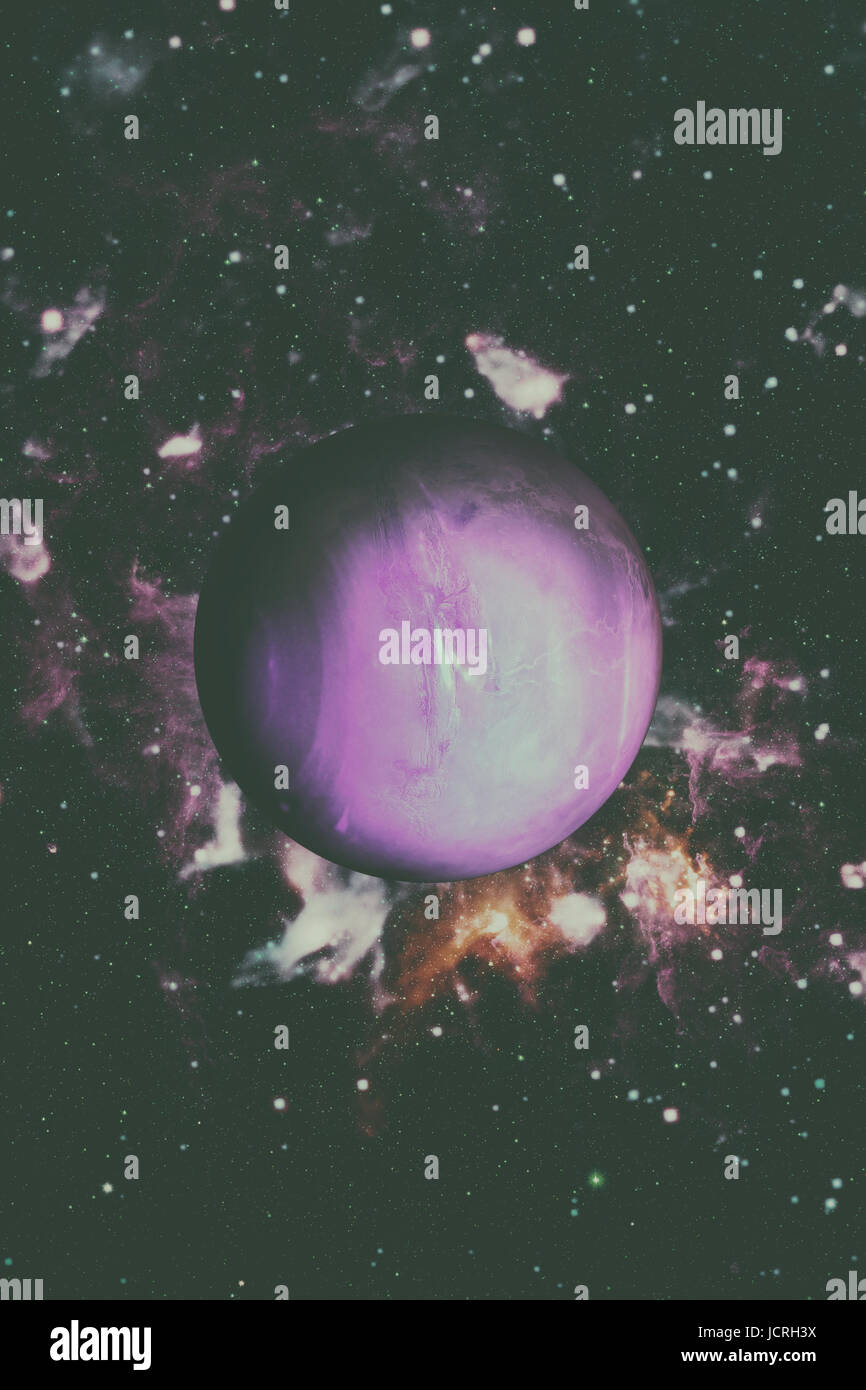 Solar System - Neptune. It is the eighth and farthest planet from the ...