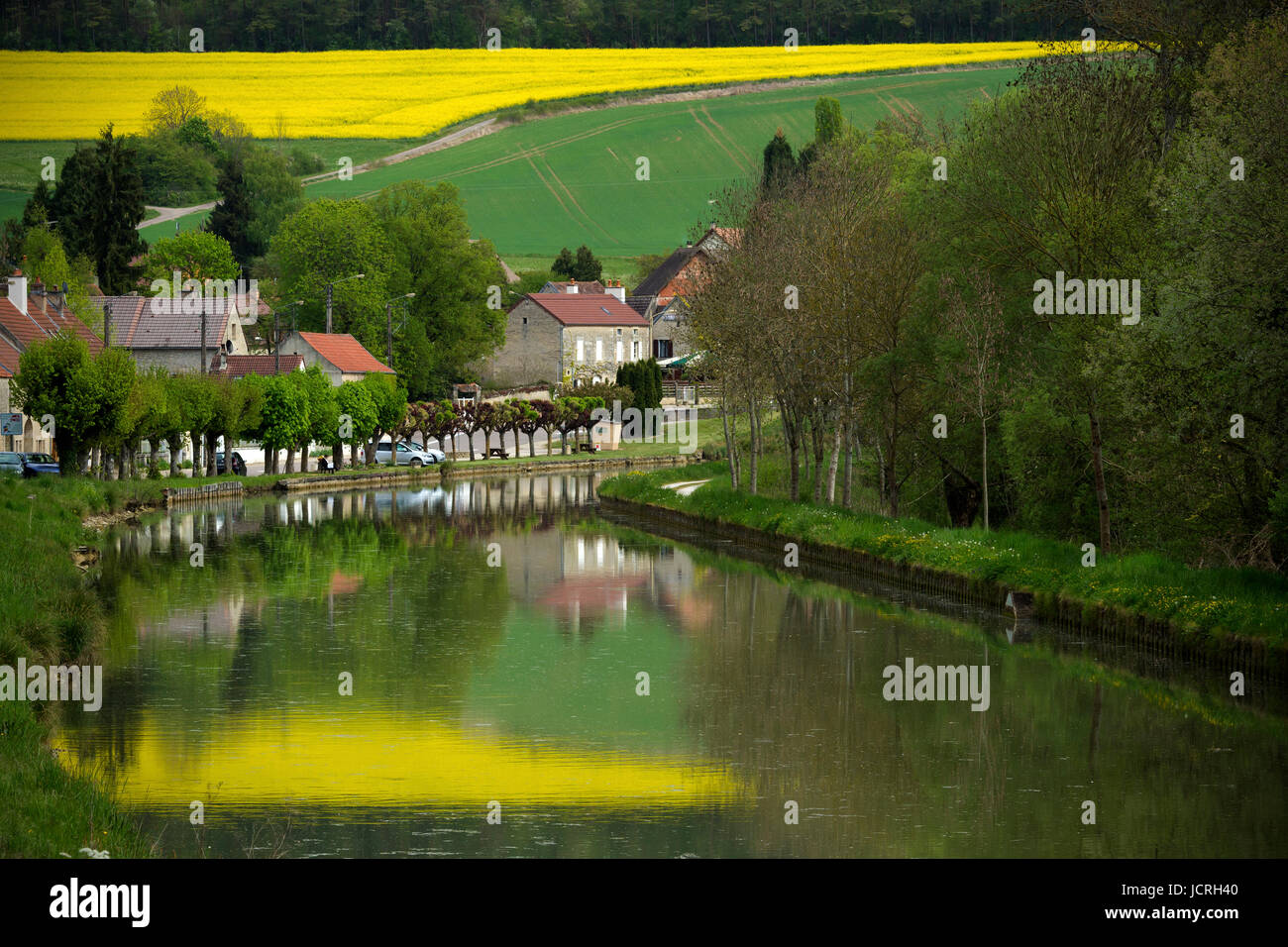 Buffon, town in Burgundy in France Stock Photo - Alamy