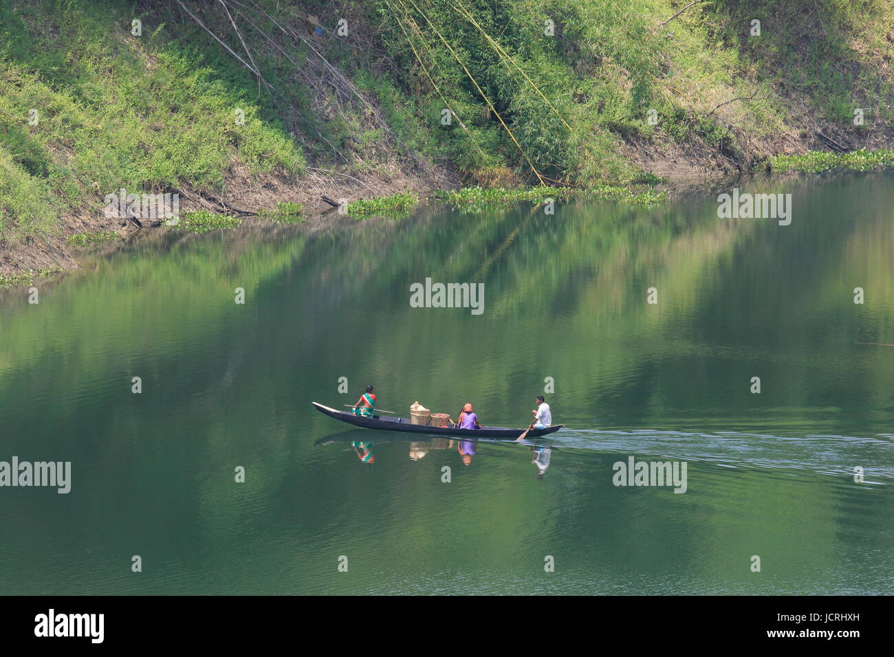 Beauty of Kaptai Lake in Rangamati, Chittagong, Bangladesh Stock Photo ...