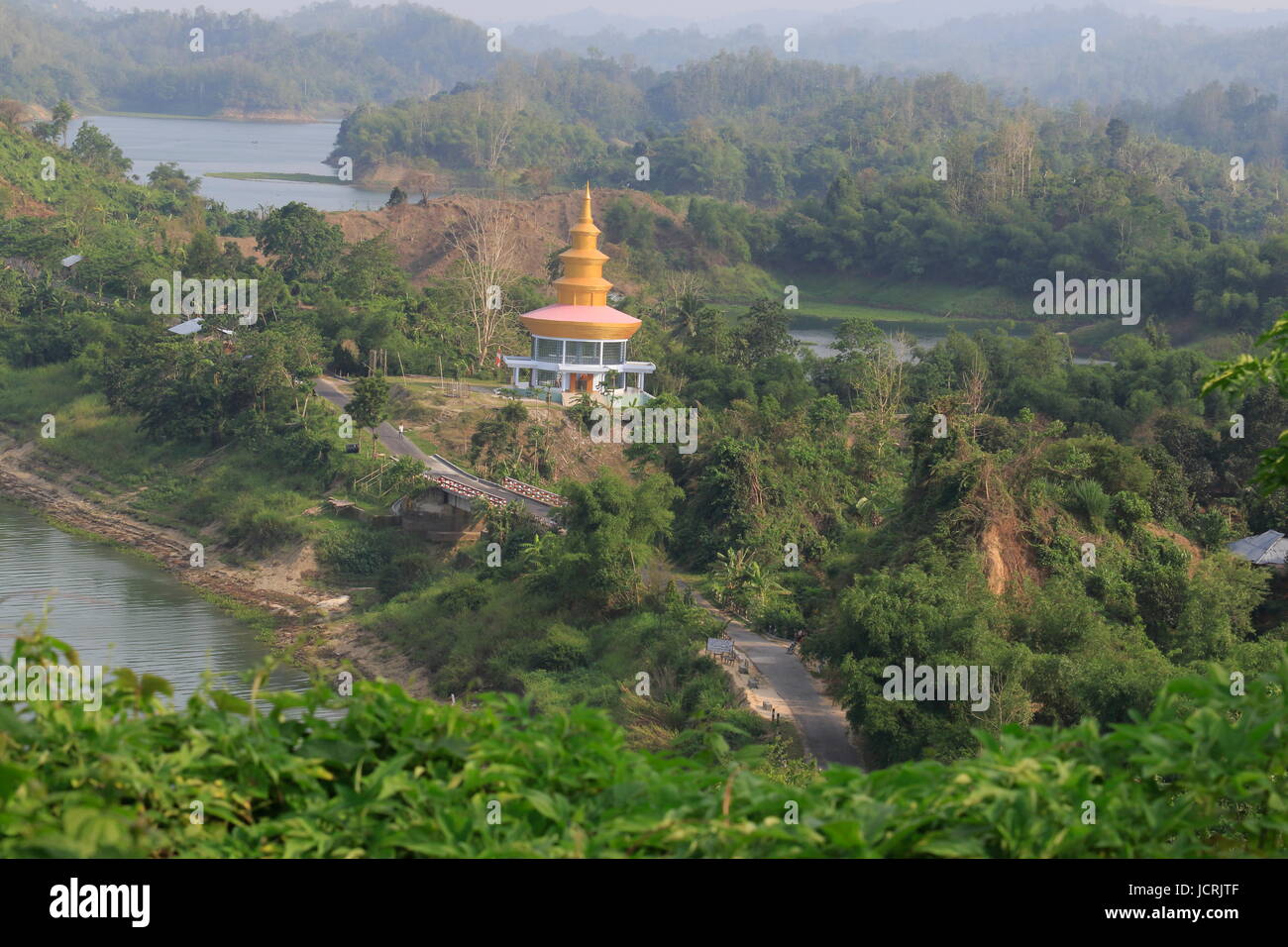 Buddhist temple in Rangamati, Bangladesh Stock Photo - Alamy