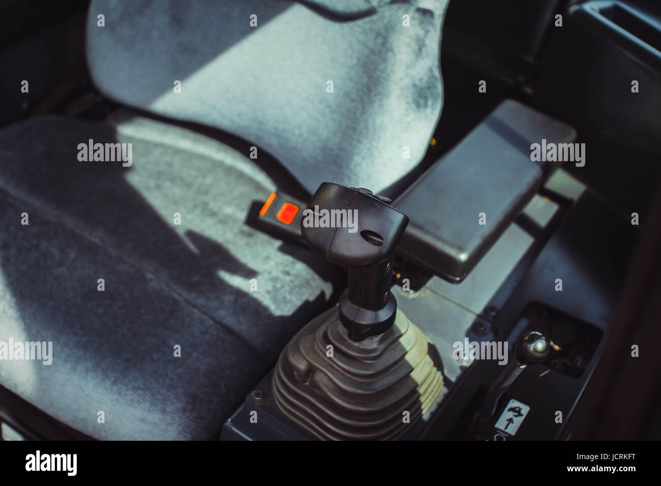 Excavator cab interior hi-res stock photography and images - Alamy
