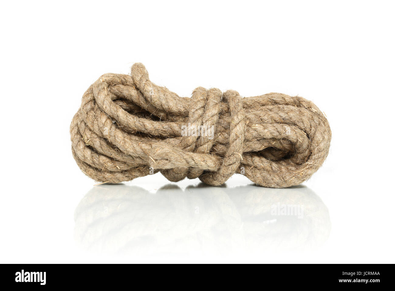 Old hemp rope Cut Out Stock Images & Pictures - Alamy