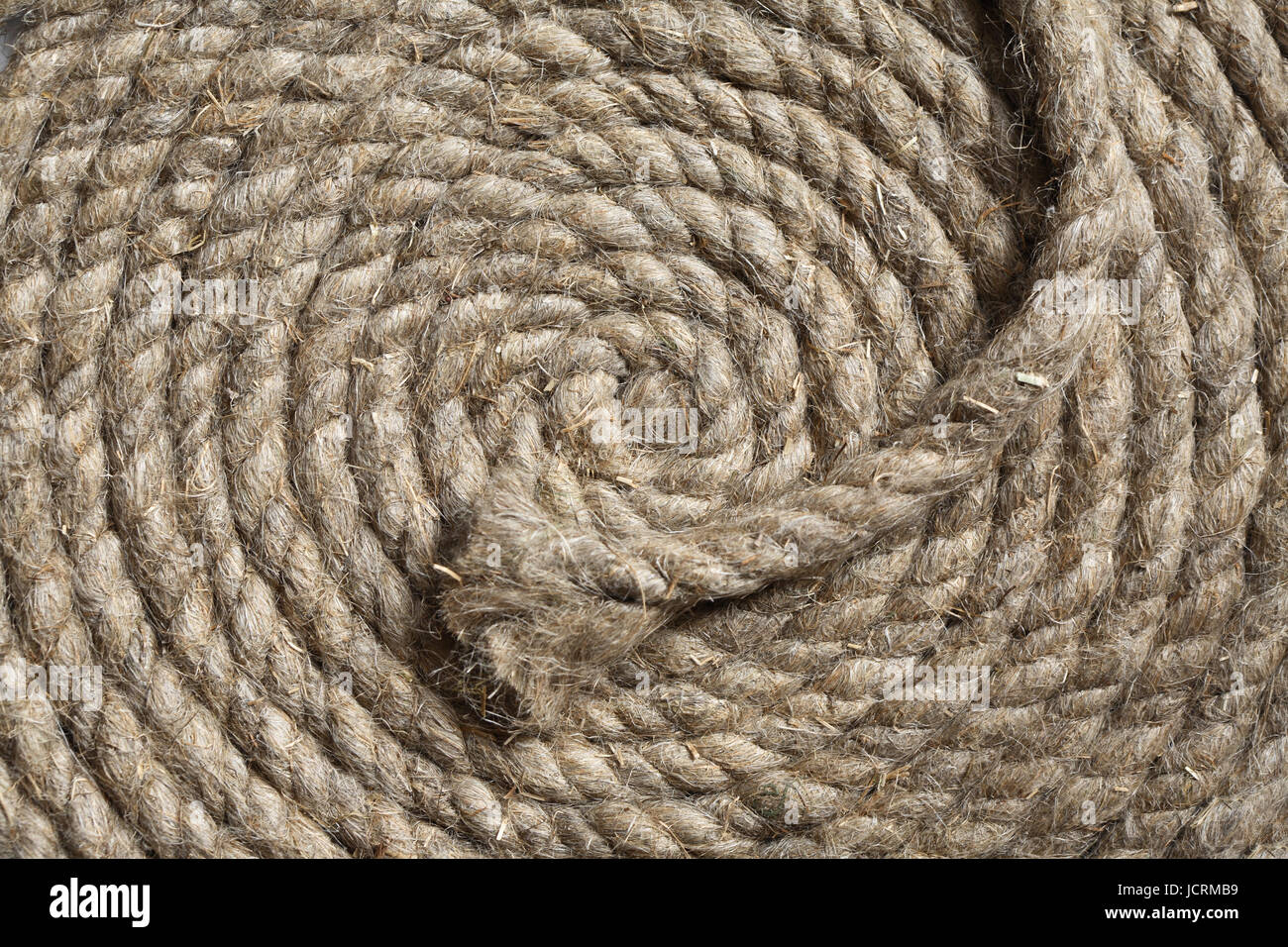 Old hemp rope coils closeup. Good background Stock Photo - Alamy
