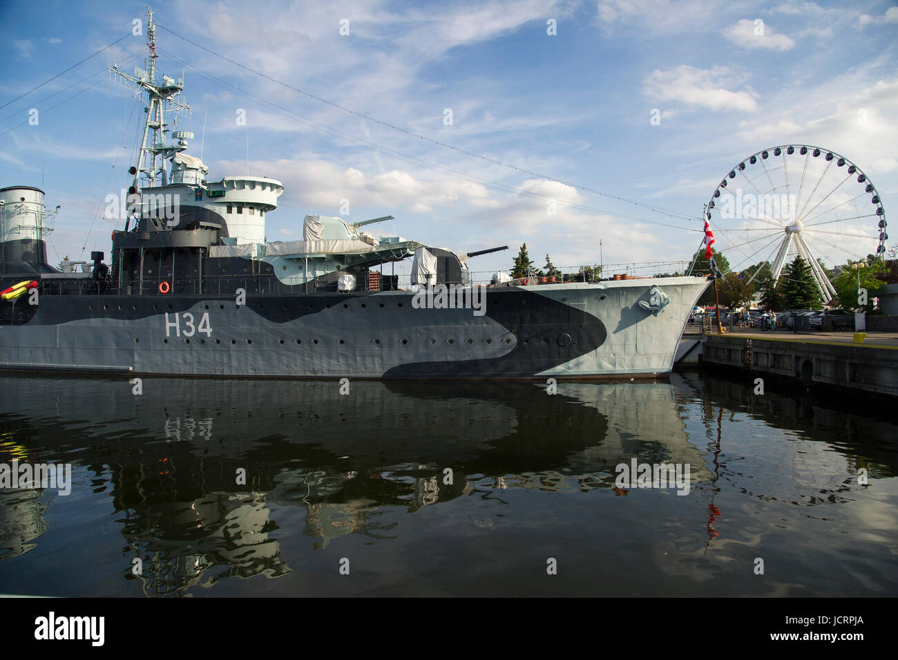 Museum ship ORP Blyskawica is a Grom class destroyer which served in ...