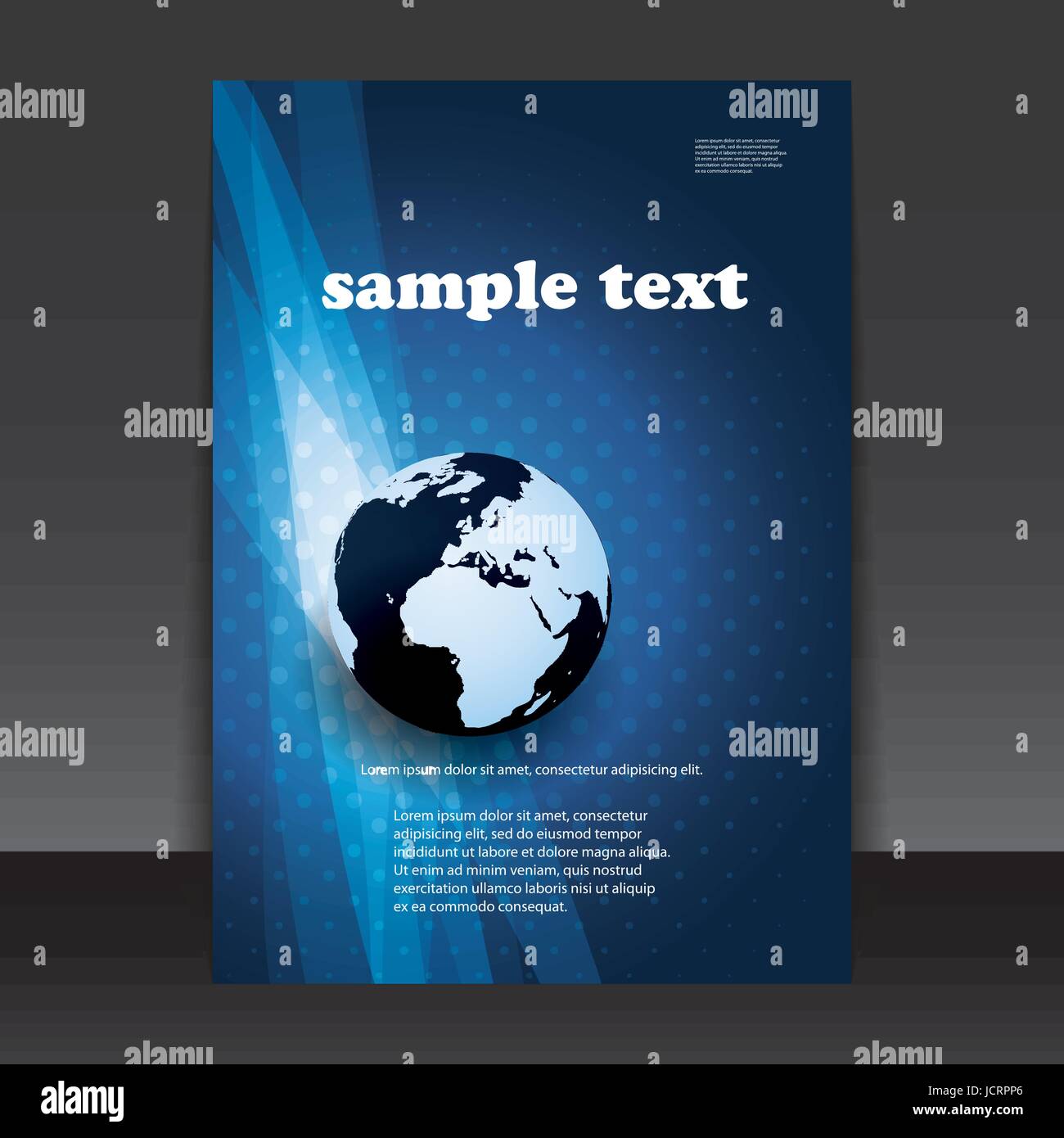 Abstract Colorful Flyer, Cover or Background Template Design in Freely ...