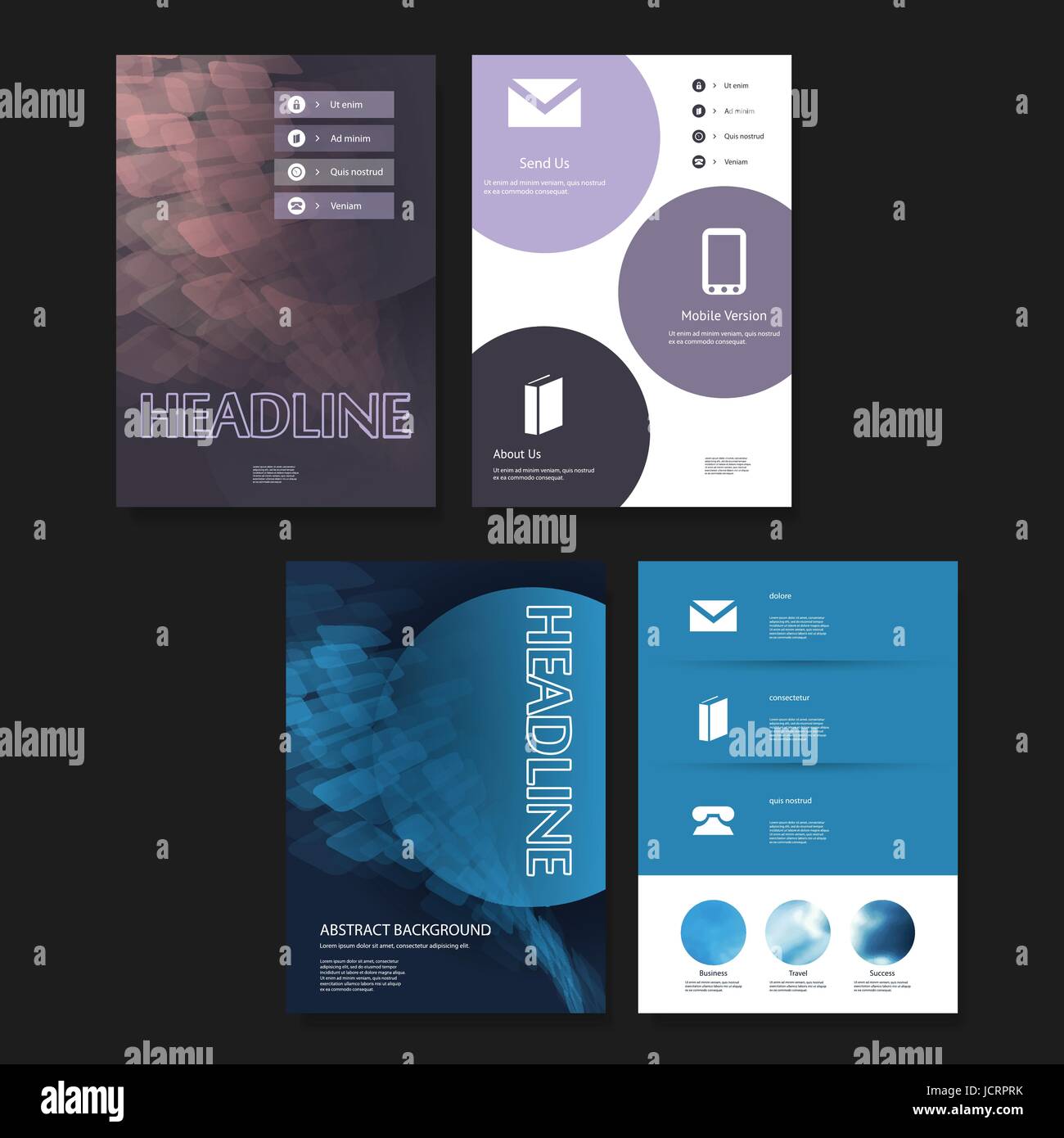 Circular pamphlet hi-res stock photography and images - Alamy