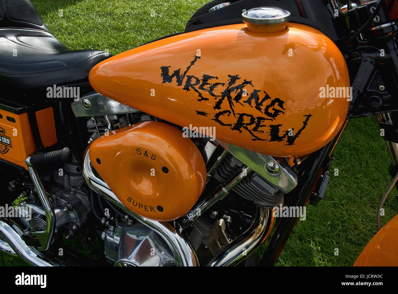 Harley davidson fuel tank hi-res stock photography and images - Alamy