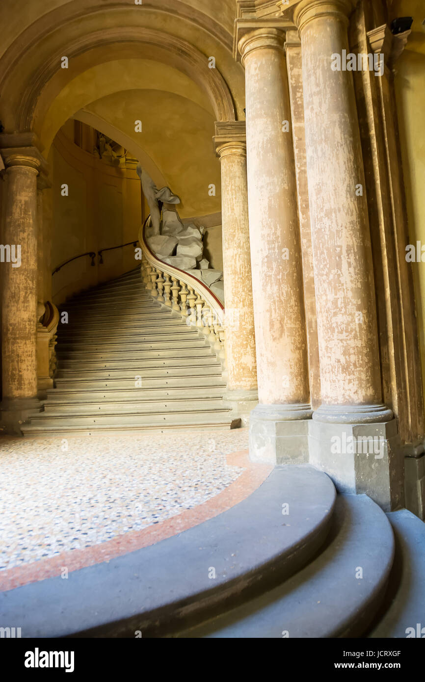 Ancient and elegant marble staircase Stock Photo - Alamy